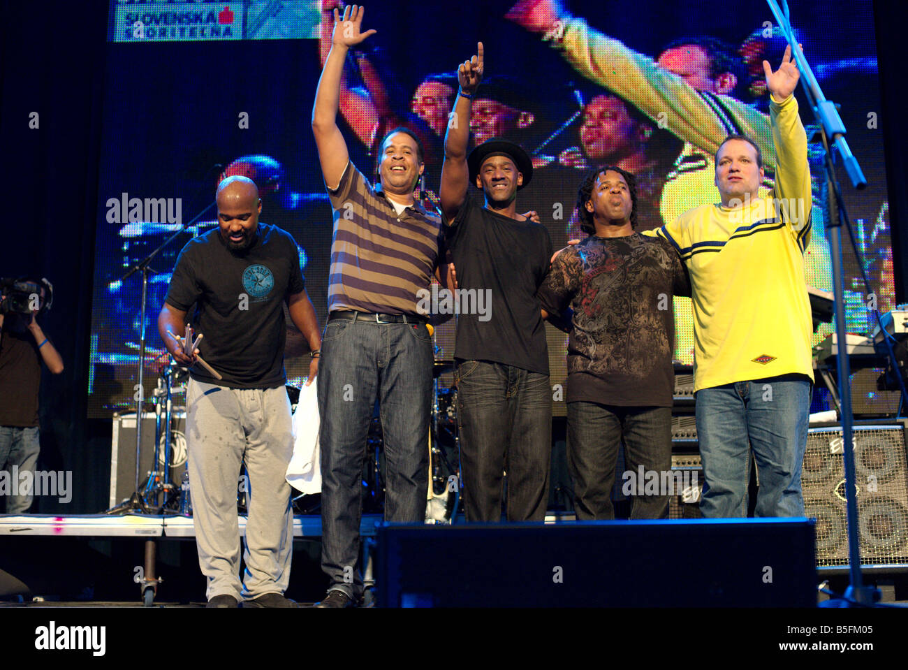 S.M.V on Bratislava Jazz days 2008 Stock Photo - Alamy