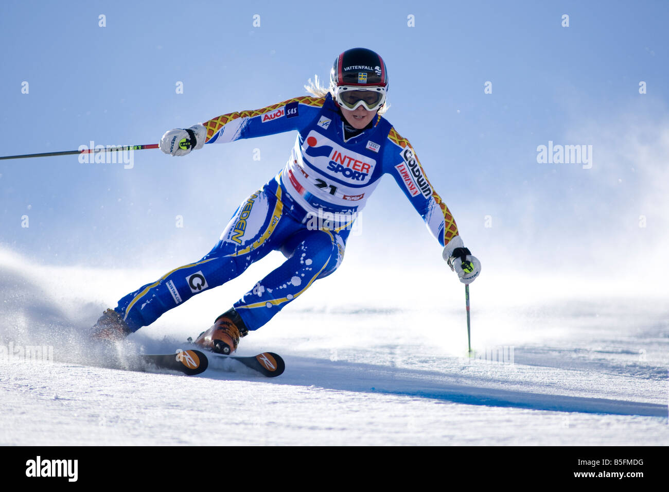SOELDEN AUSTRIA OCT 25 Jessica LINDELL VIKARBY SWE competing in the ...