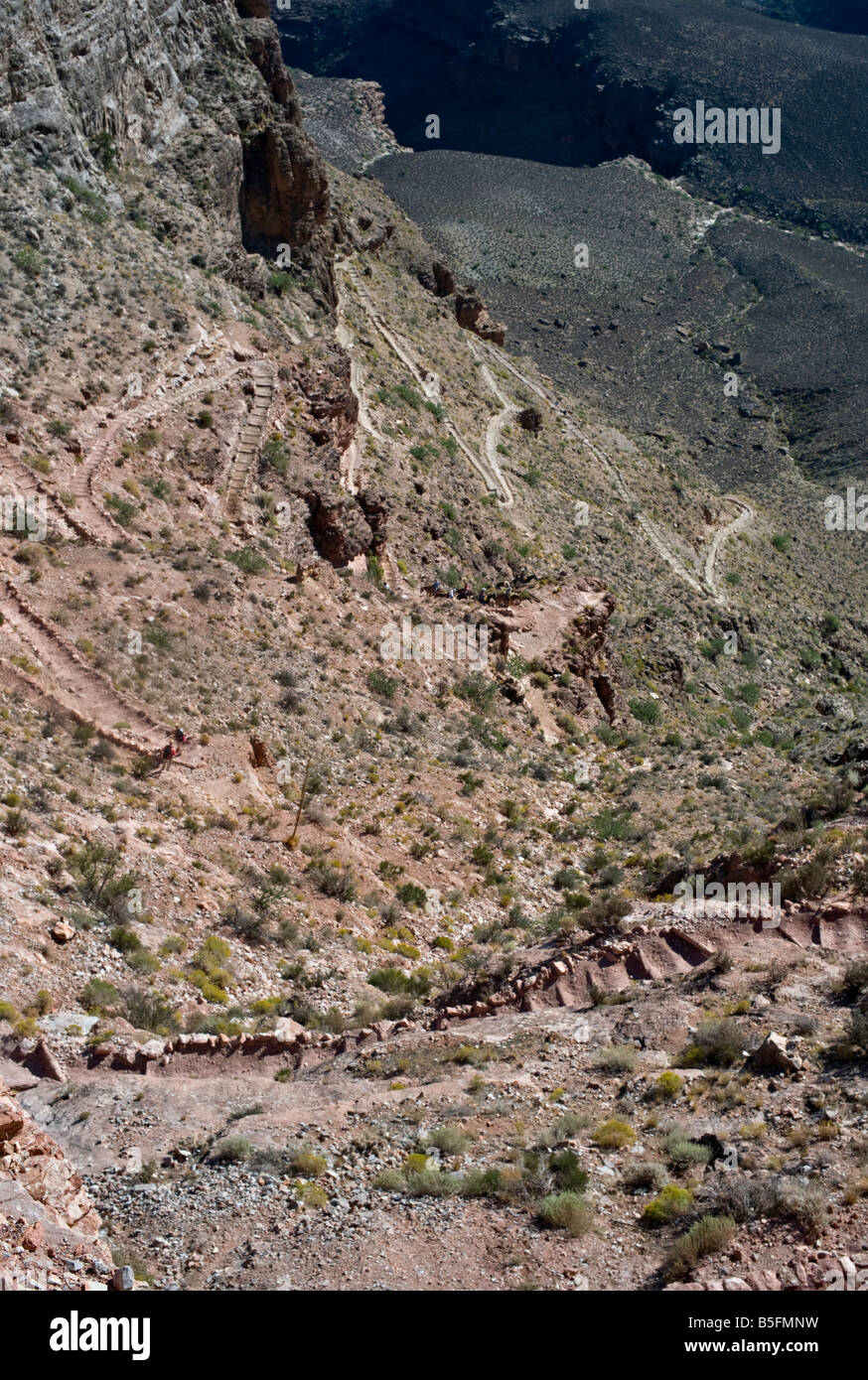 Grand canyon switchbacks hi-res stock photography and images - Alamy
