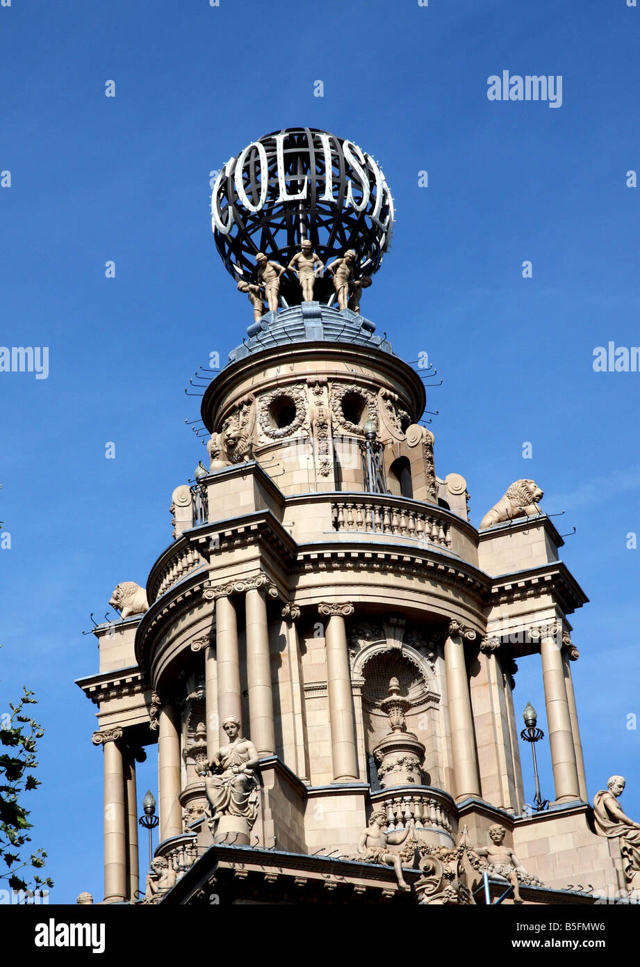 Detail Coliseum Theatre London Stock Photo - Alamy