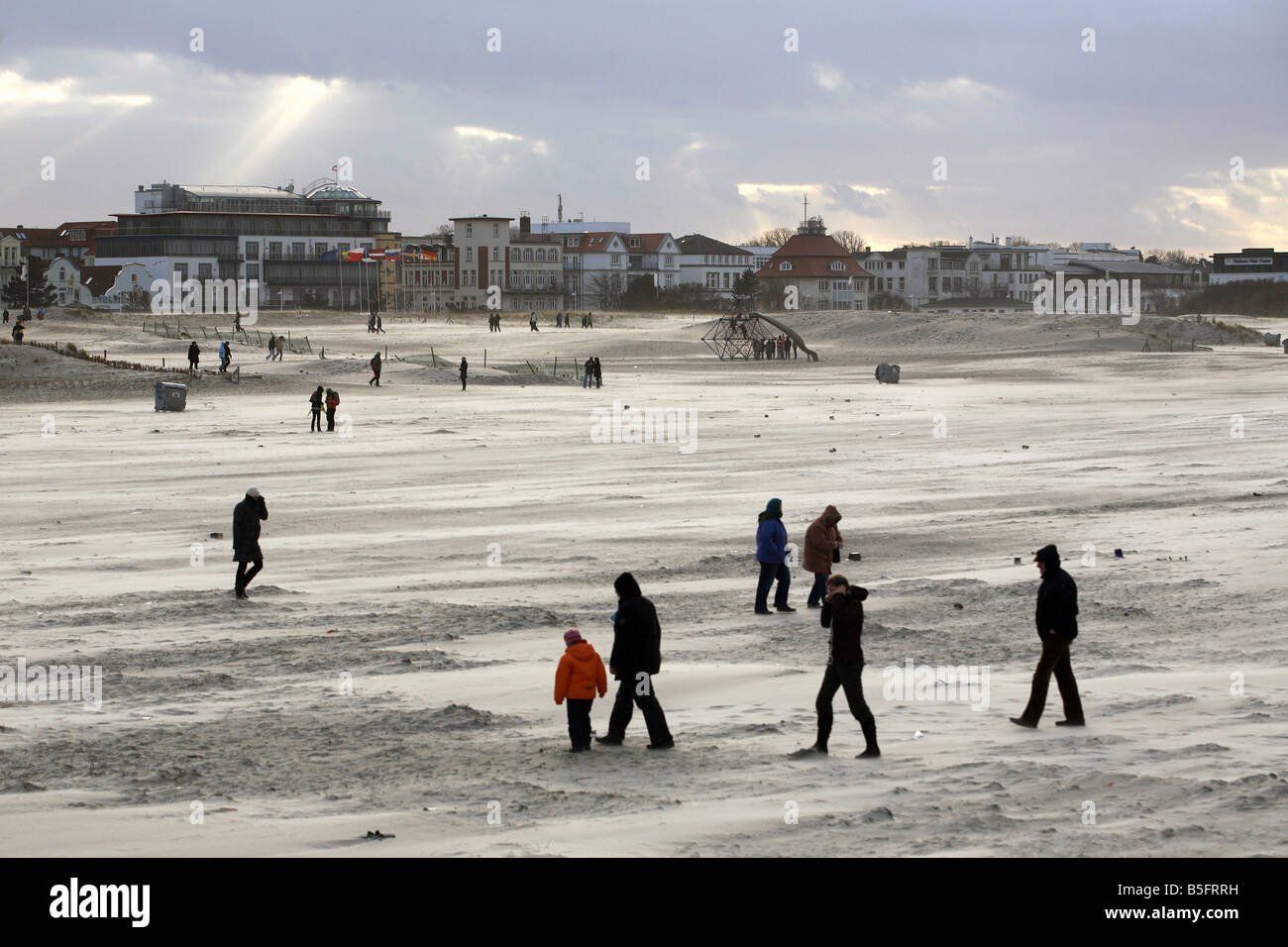 Townscape of Warnemuende, Germany Stock Photo - Alamy