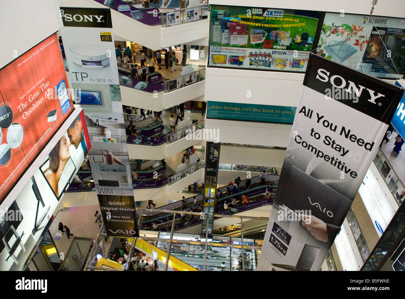 The Sim Lim Square electronics centre which houses hundreds of ...