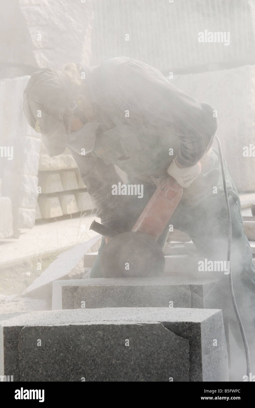Work In Stone Concreting Flooring Laying Pouring Wet Works Cement