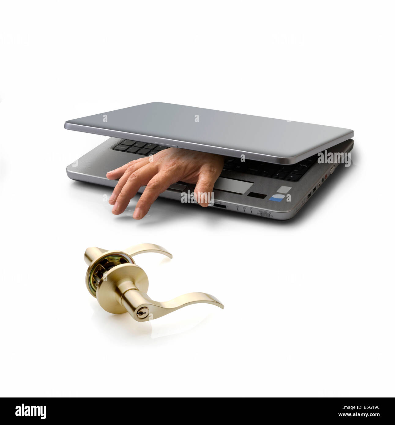 Computer spy door hi-res stock photography and images - Alamy