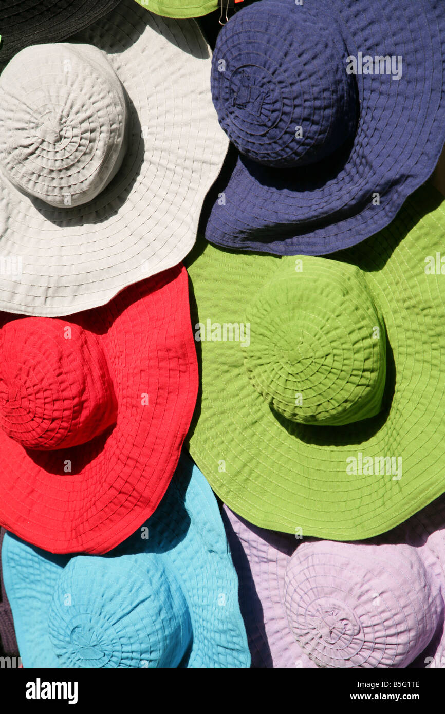 Different coloured hats Stock Photo - Alamy