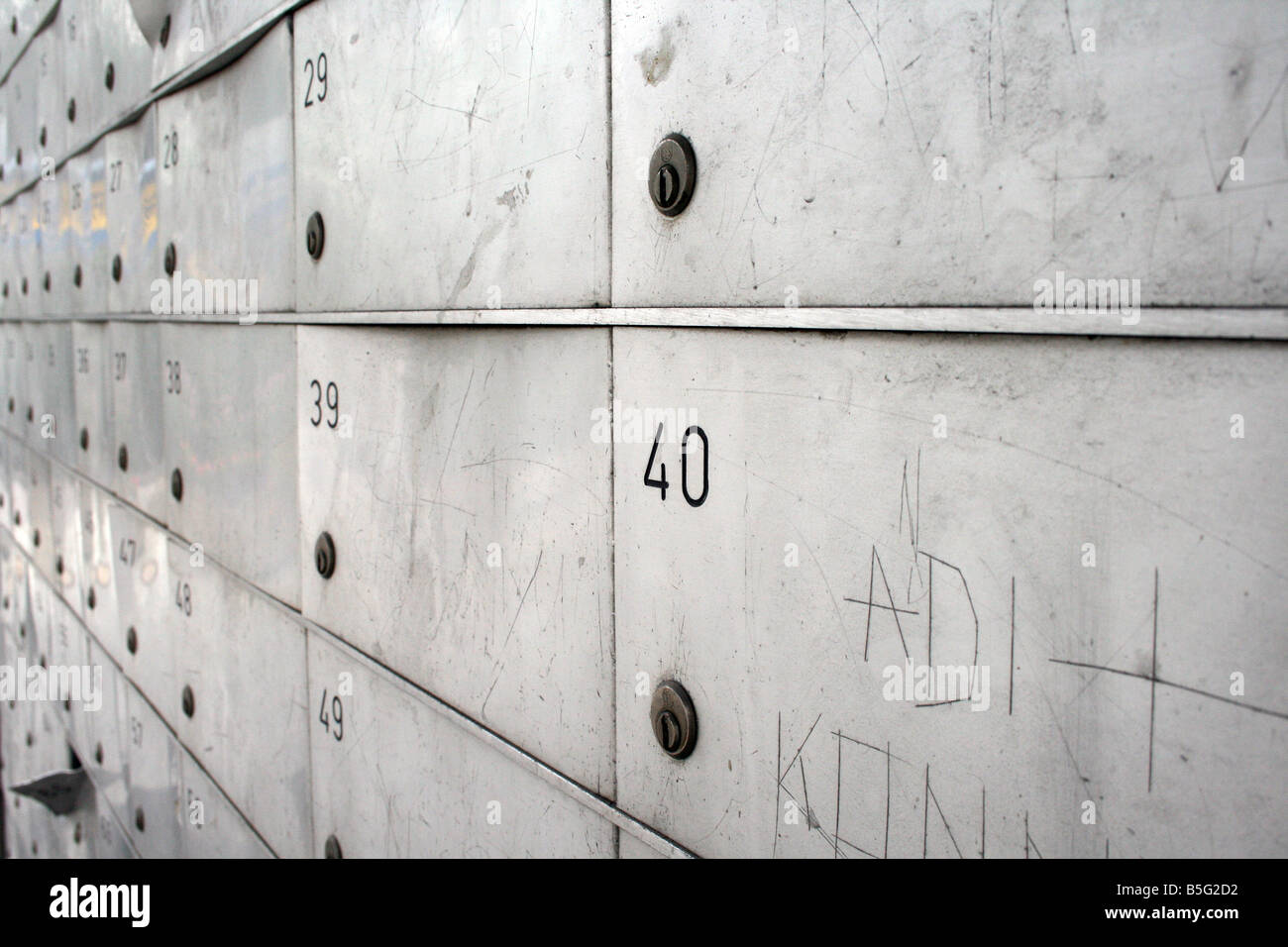 Po boxes post office hi-res stock photography and images - Alamy