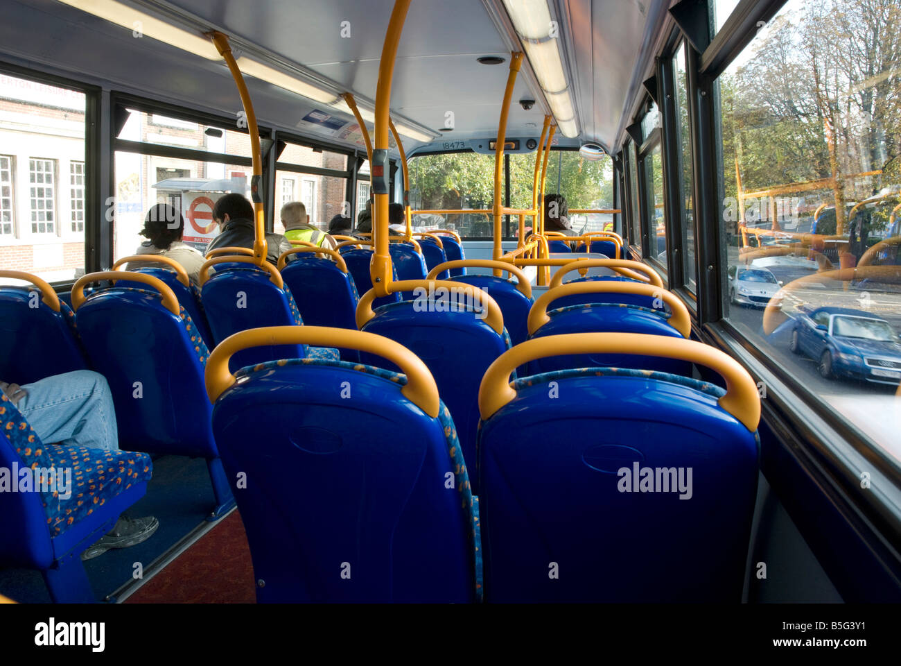 Bus seats uk hi-res stock photography and images - Alamy
