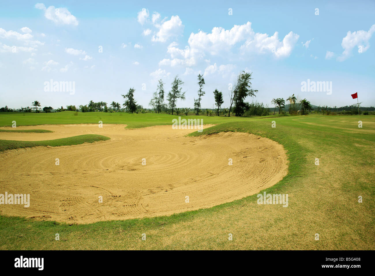 Golf Links and Course Stock Photo - Alamy