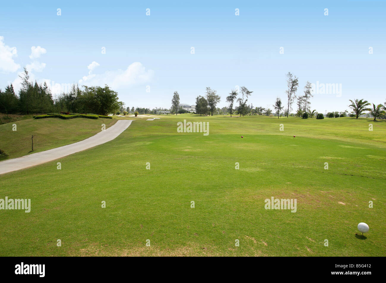 Golf Links and Course Stock Photo - Alamy