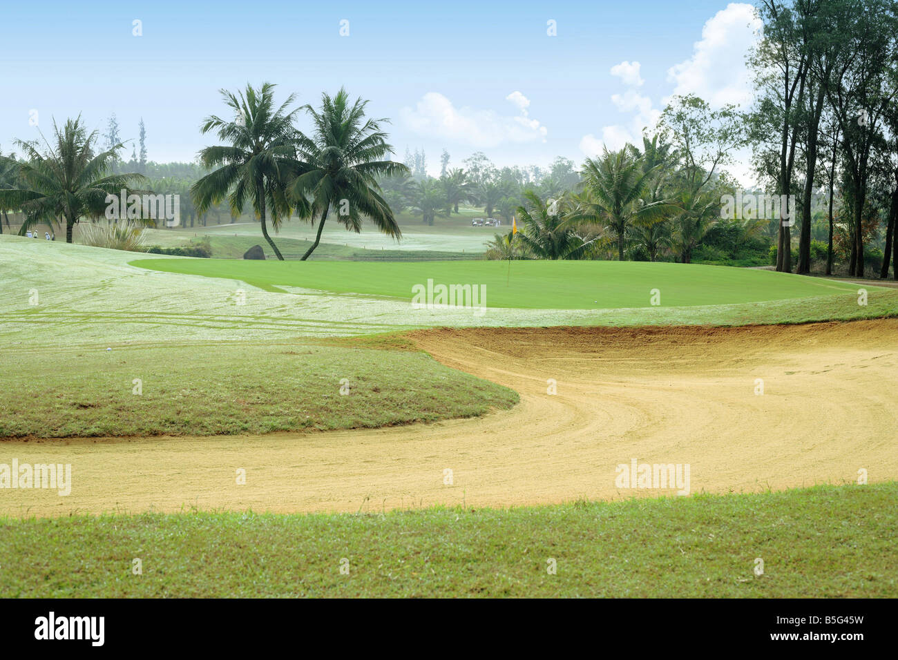Golf Links and Course Stock Photo - Alamy