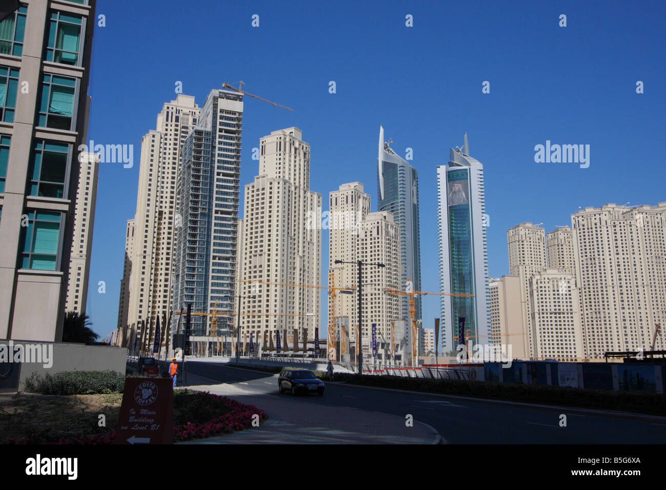HIGHRISE BUILDINGS IN DUBAI Stock Photo - Alamy