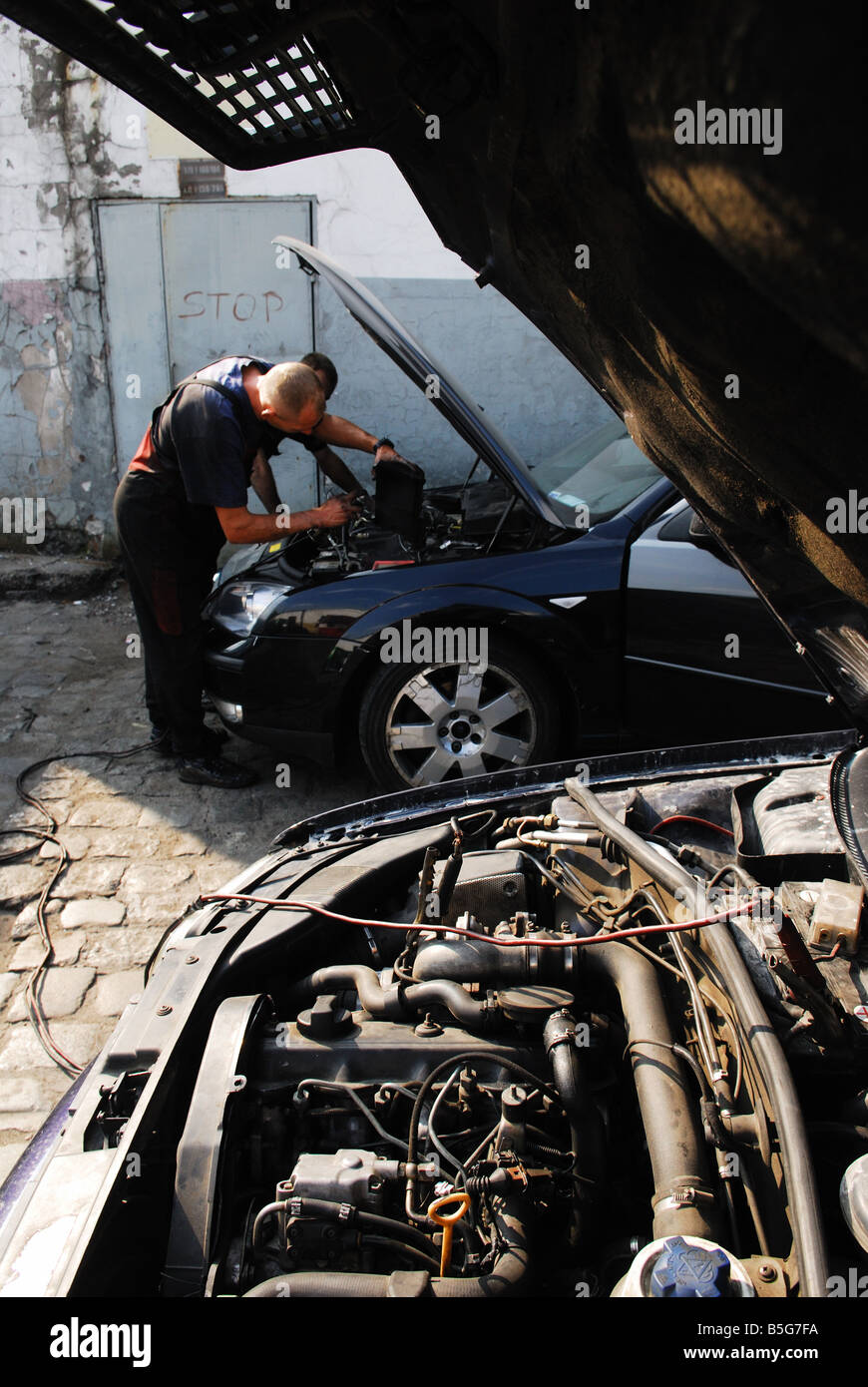 Auto car mechanics,working-class hand, working-class hands, workman ...