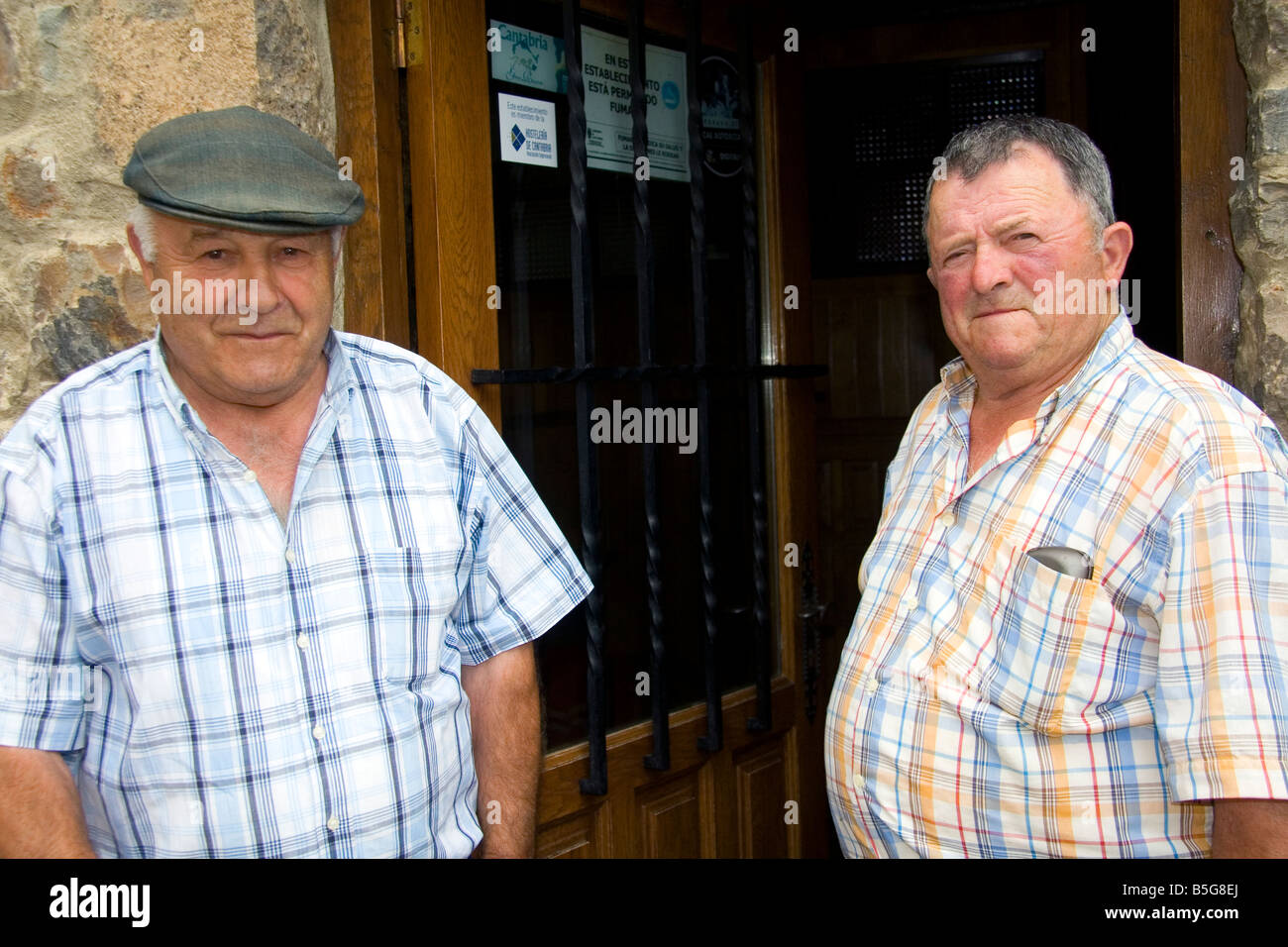 Spanish men near the parish of Panes Penamellera Baja Asturias ...