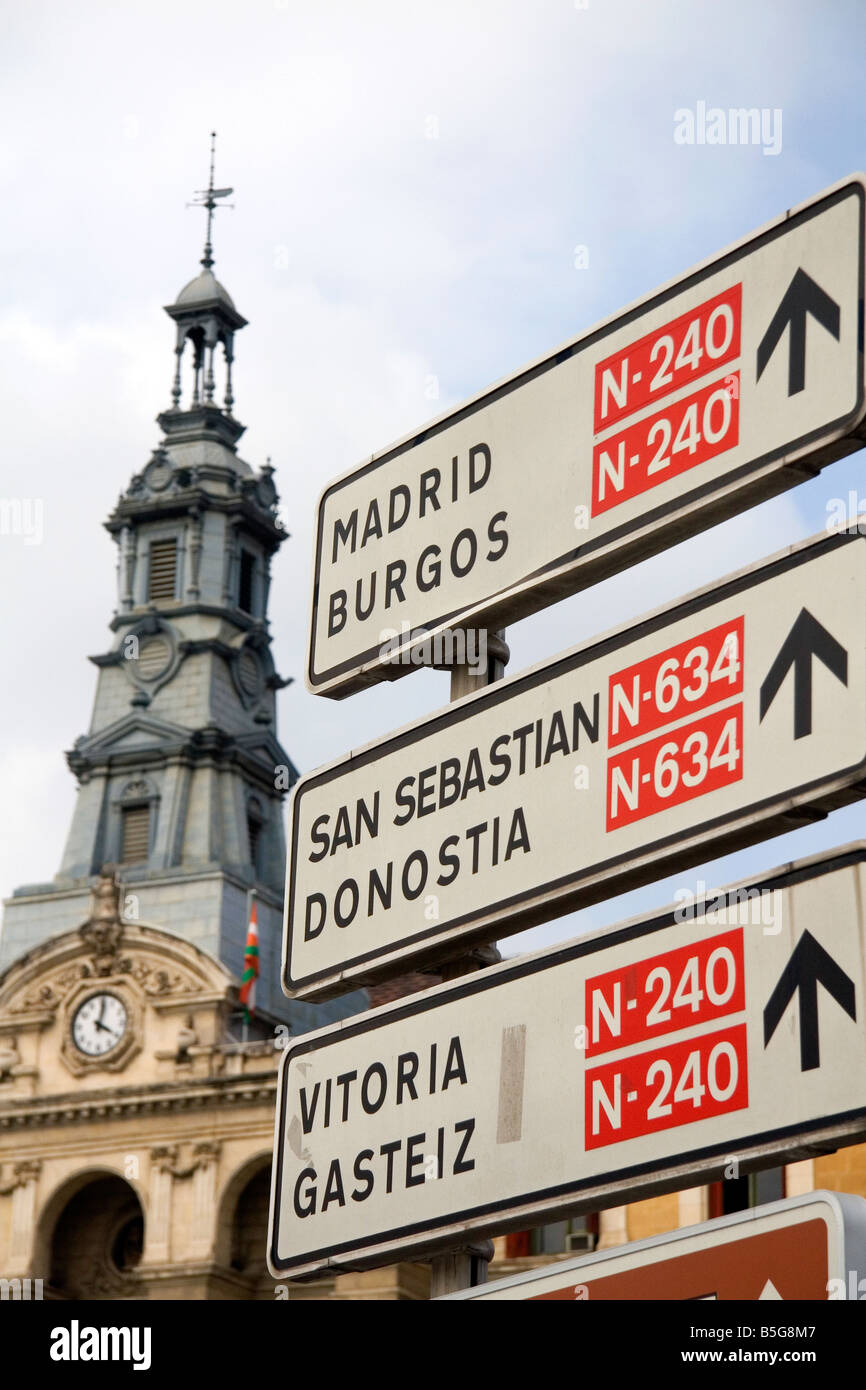 Bilbao sign hi-res stock photography and images - Alamy