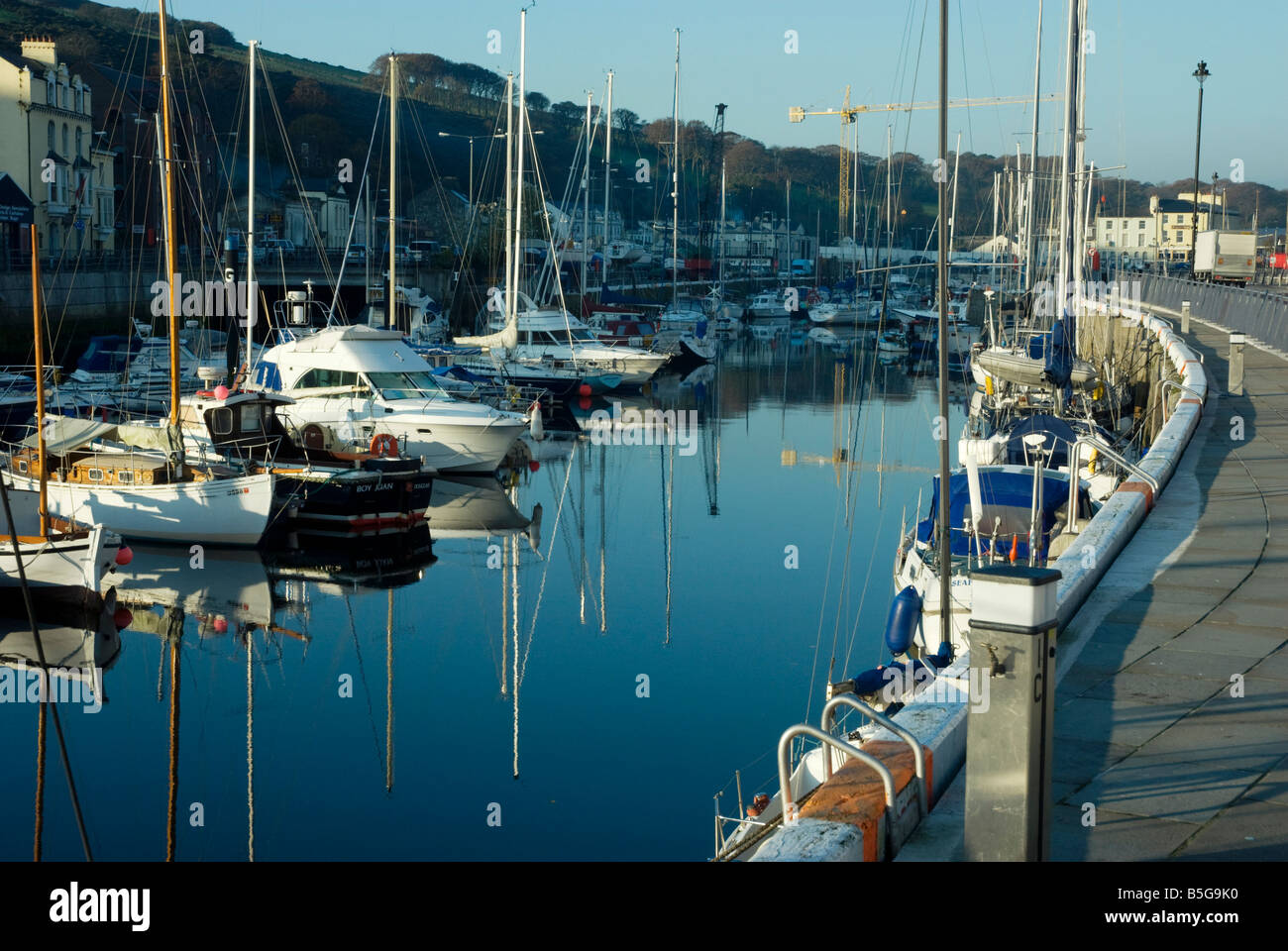 Douglas inner harbour hi-res stock photography and images - Alamy