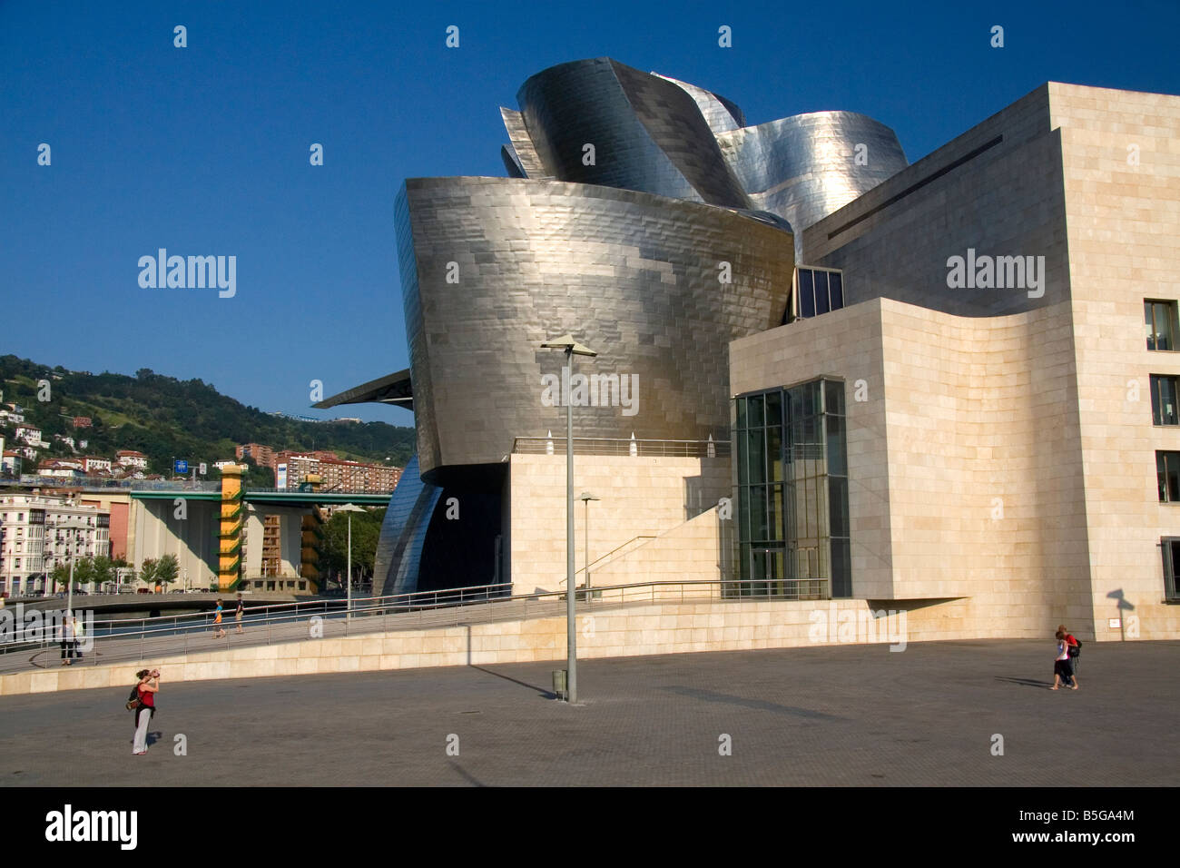 Frank gehry guggenheim museum in bilbao hi-res stock photography and ...