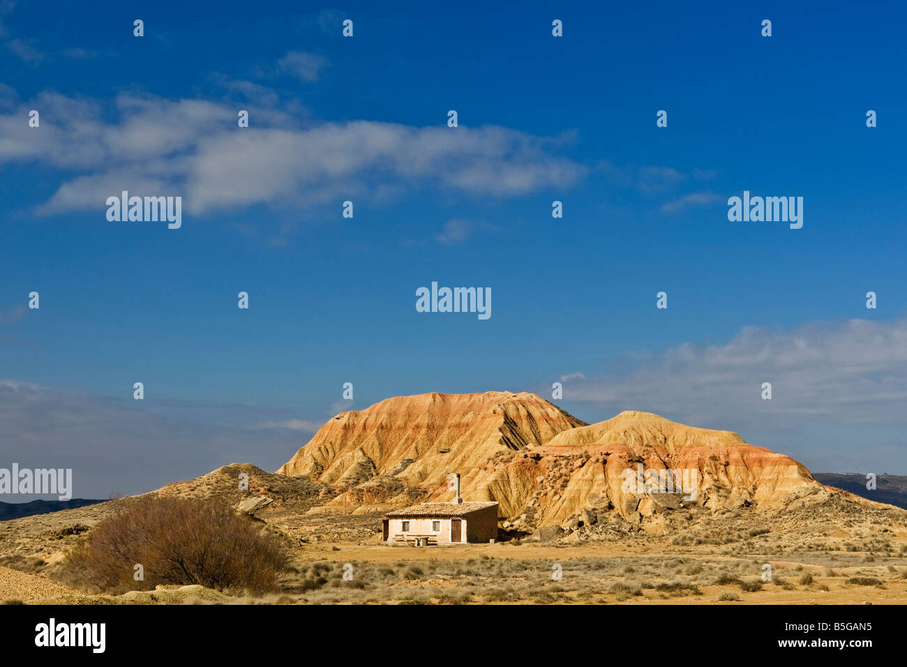 Old shanty under the cloudy sky in spring season Stock Photo - Alamy