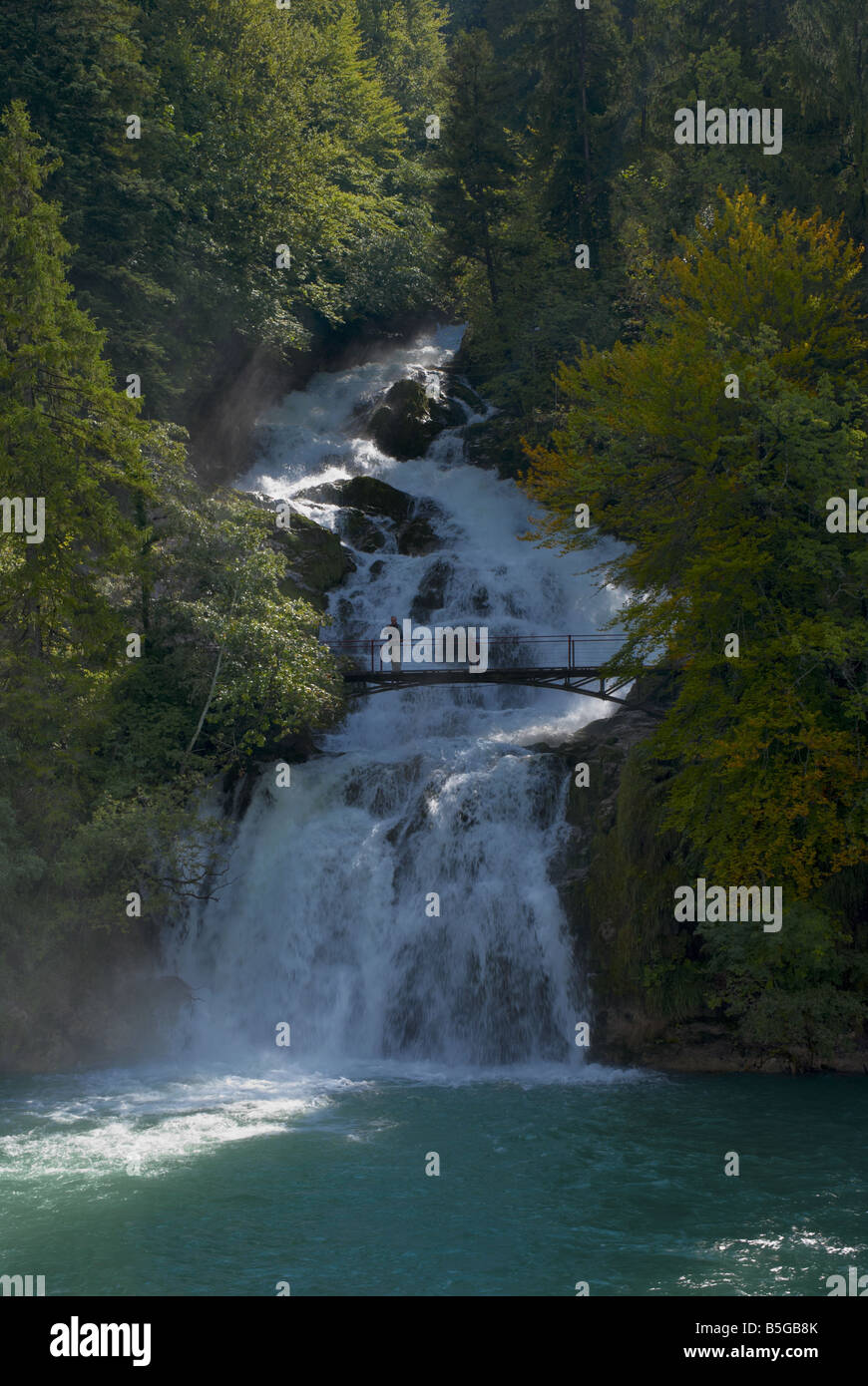 Giessbach falls hi-res stock photography and images - Alamy