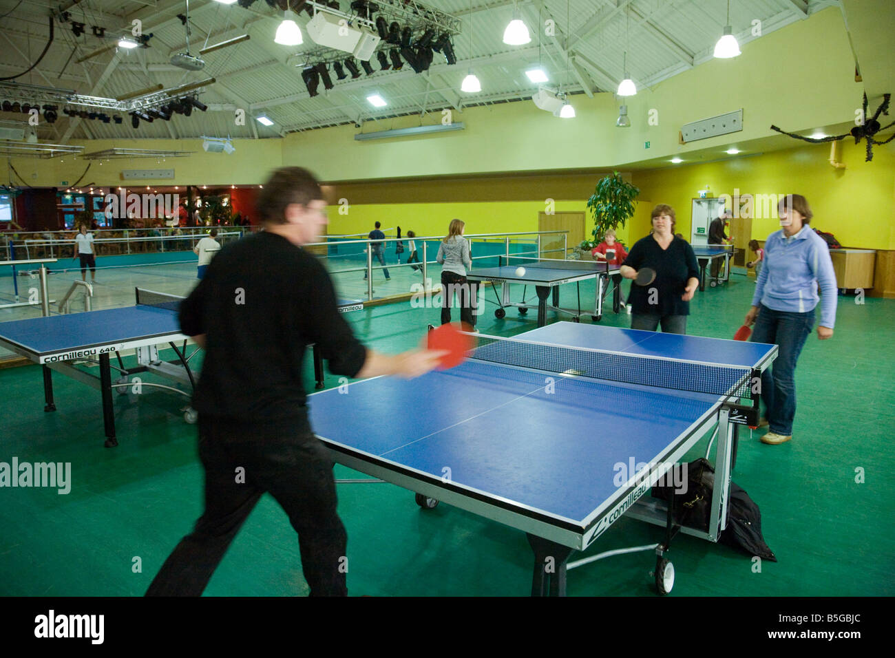 people playing "table tennis Stock Photo - Alamy
