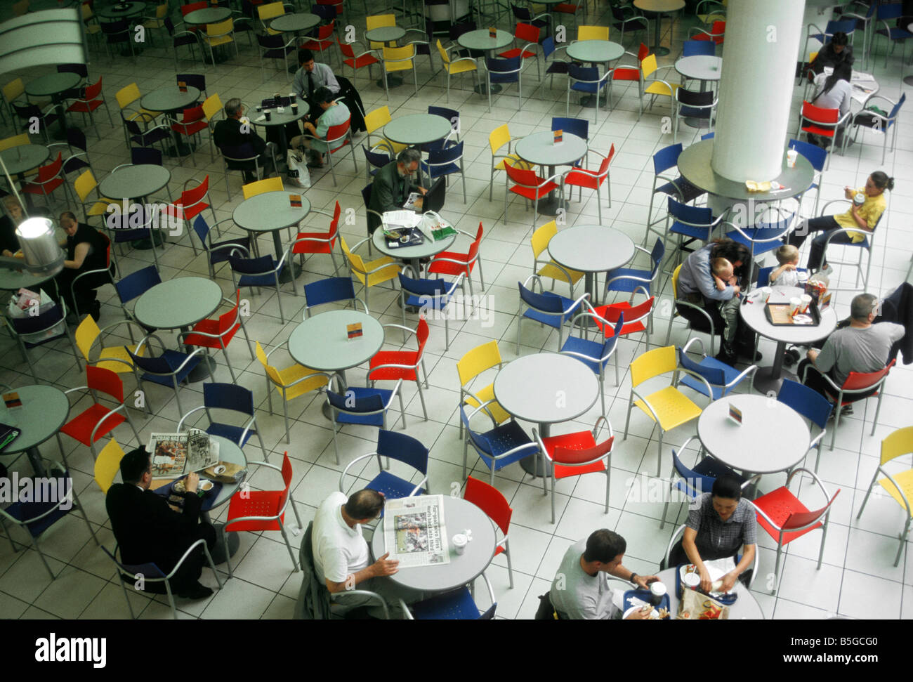 Cafeteria of the Royal Museum of Scotland, Edinburgh Stock Photo - Alamy