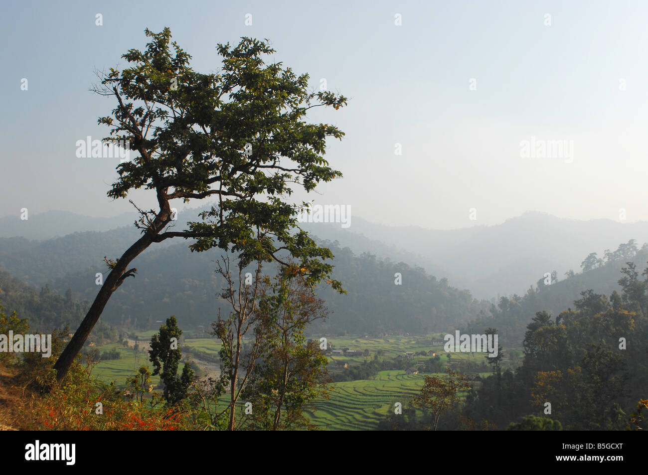 Hills of western Nepal Stock Photo - Alamy