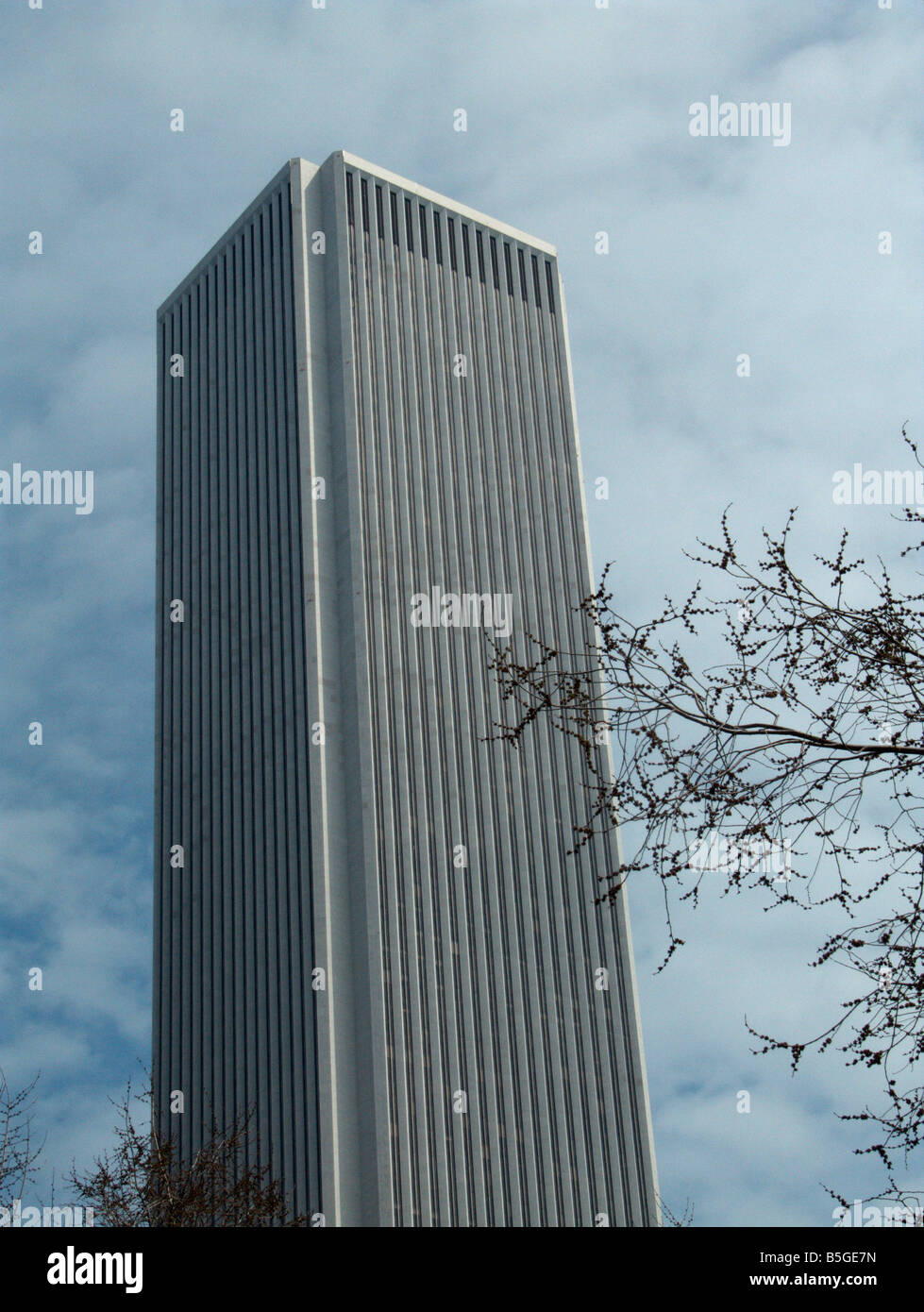 Aon Center. East Randolph. The Loop. Chicago. Illinois. USA Stock Photo ...