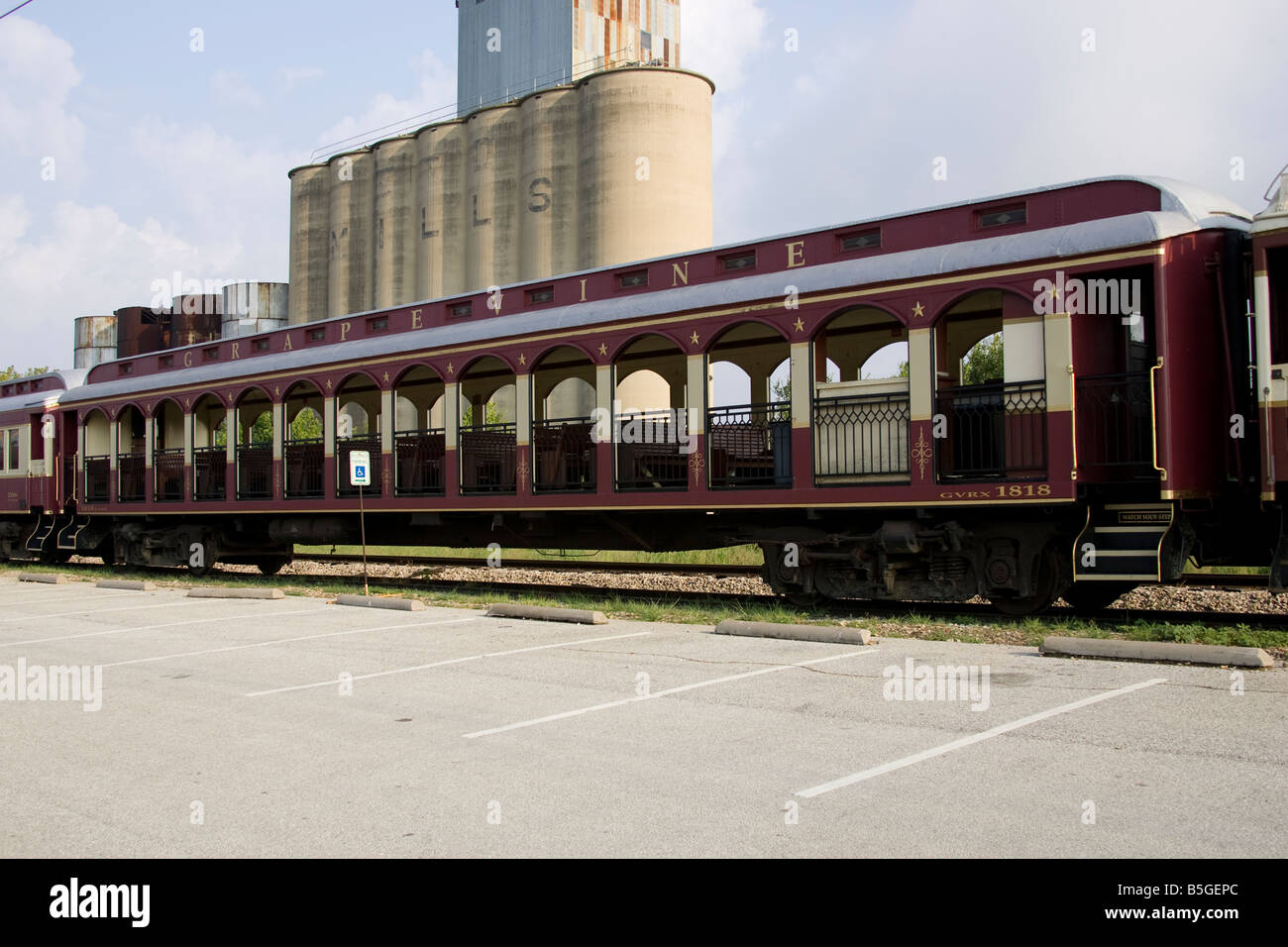 Rail Carriage, Grapevine, Texas, USA Stock Photo - Alamy