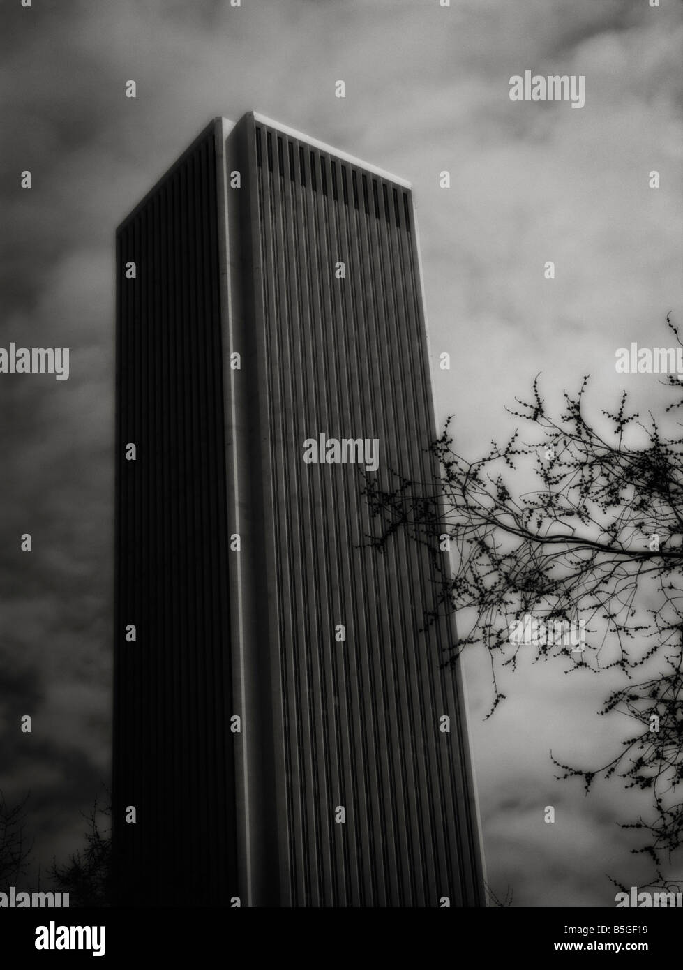 Aon Center. East Randolph. The Loop. Chicago. Illinois. USA Stock Photo ...