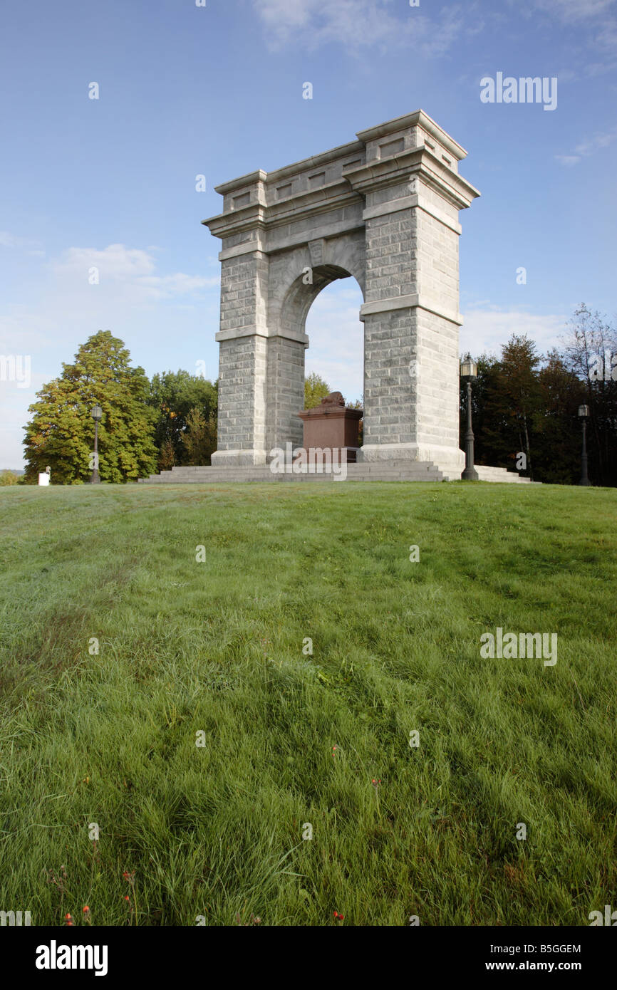 Tilton Arch Park during the autumn months Located in Northfield New ...