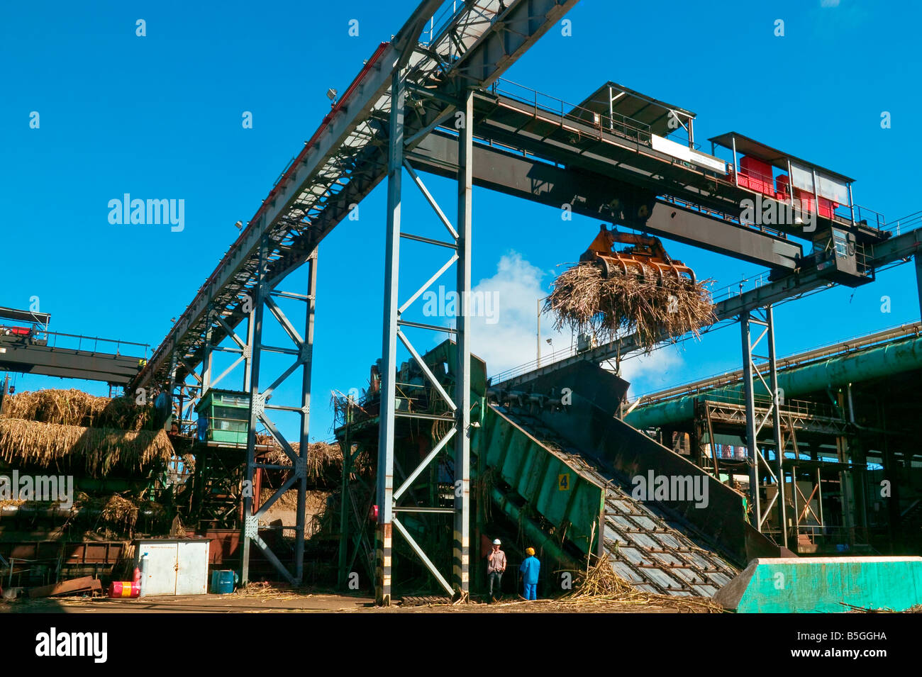SUGAR REFINERY OF BOIS ROUGE IN REUNION ISLAND Stock Photo - Alamy