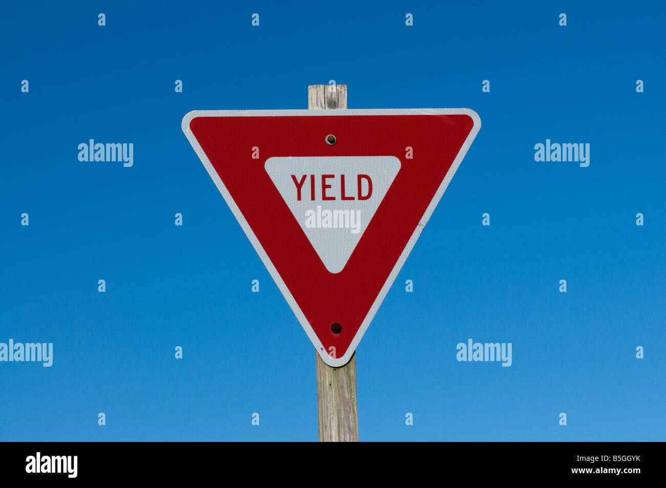 Yield Sign Stock Photos & Yield Sign Stock Images - Alamy