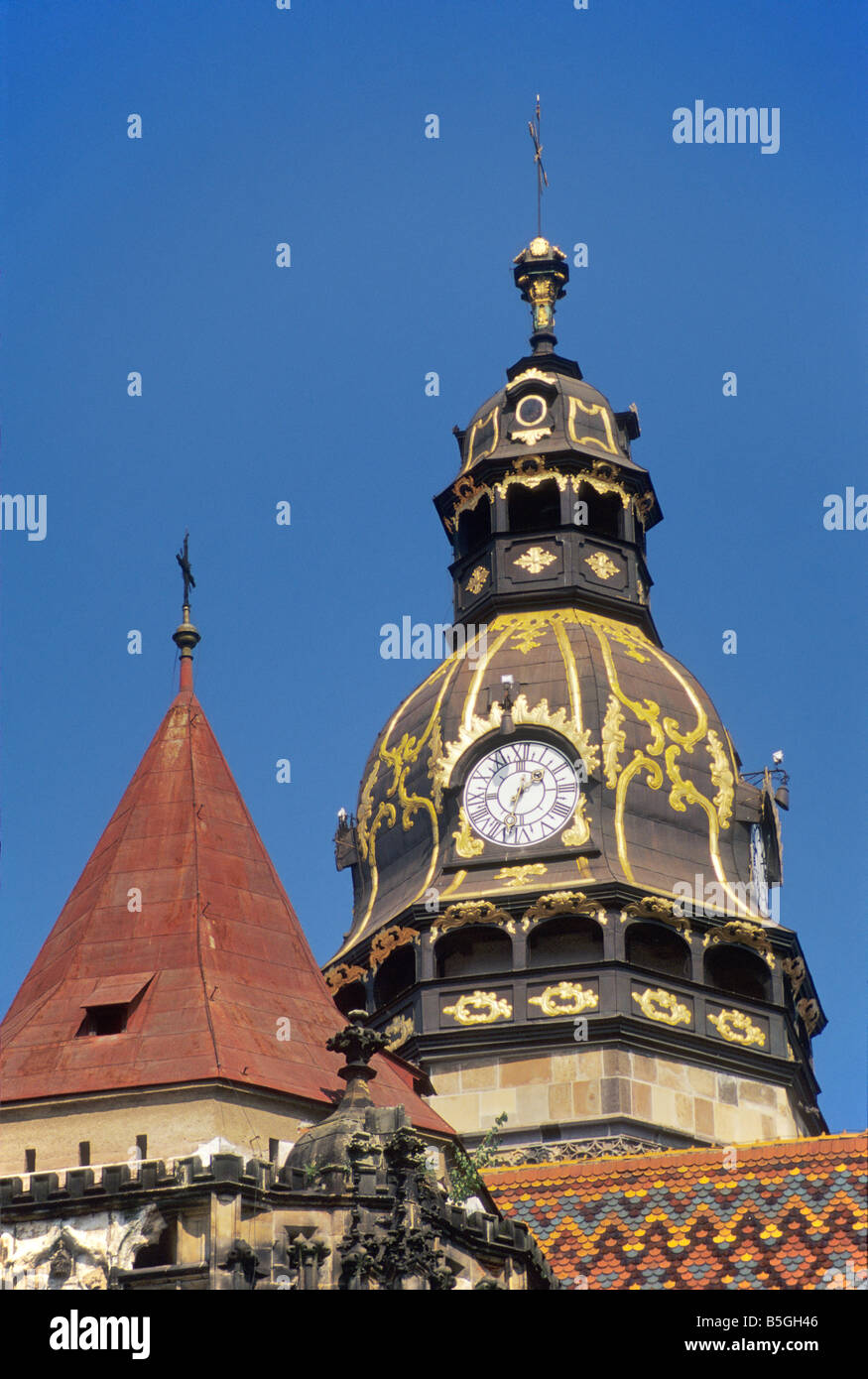Towers of St Elizabeth Cathedral in Kosice Slovakia Stock Photo - Alamy
