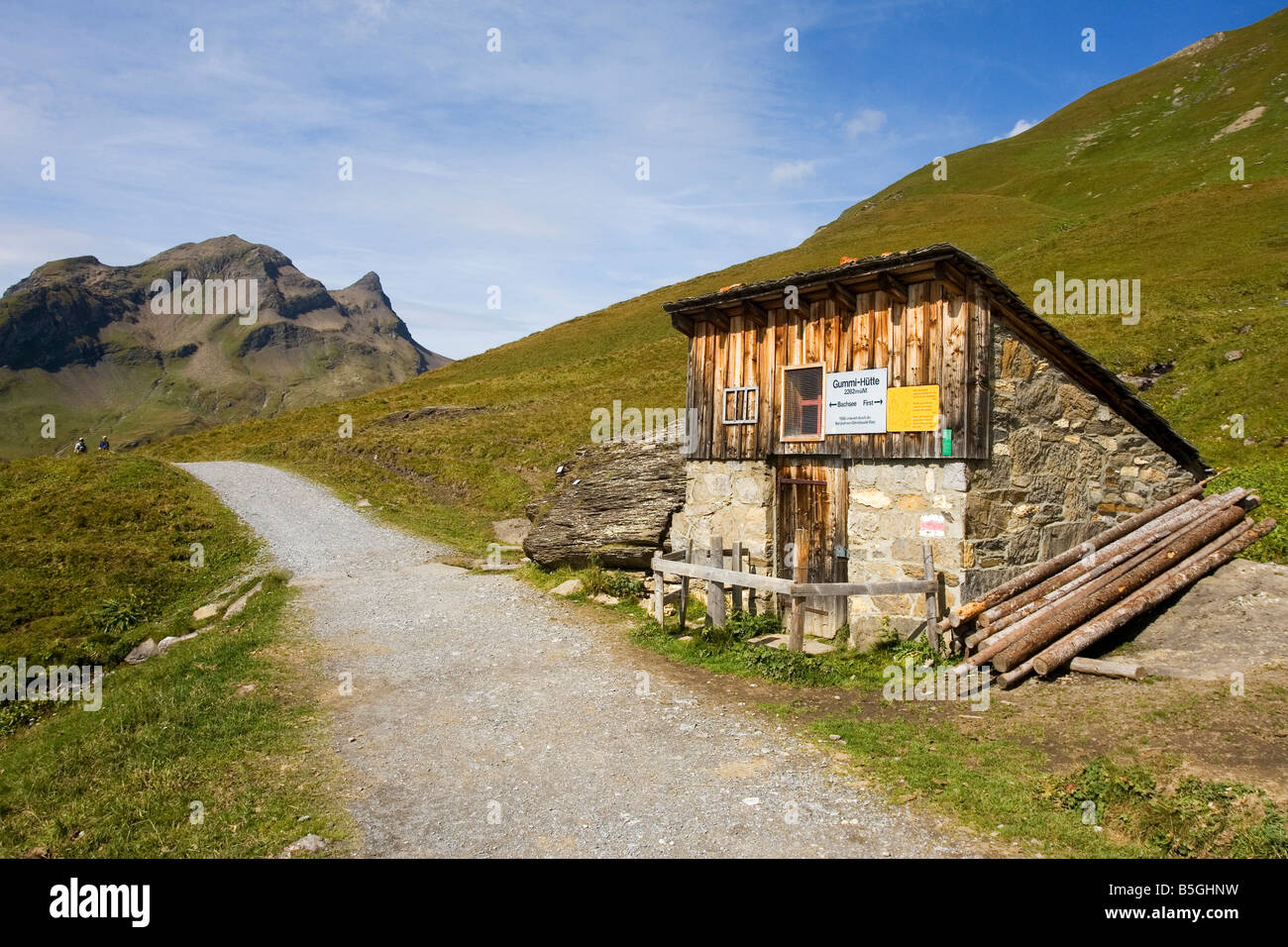 Alpine club mountain hut hi-res stock photography and images - Alamy