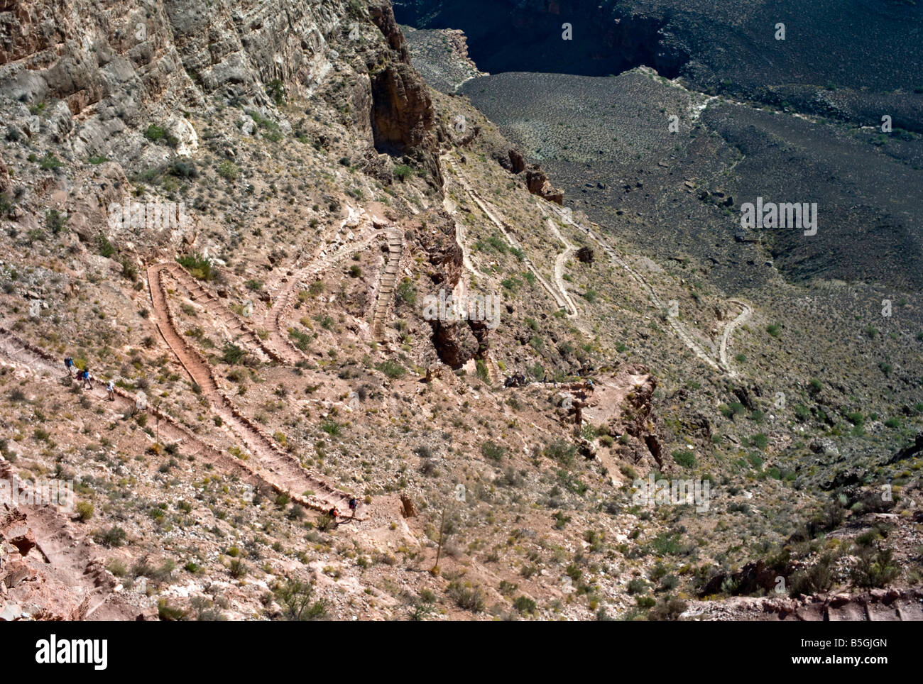 Grand canyon switchbacks hi-res stock photography and images - Alamy