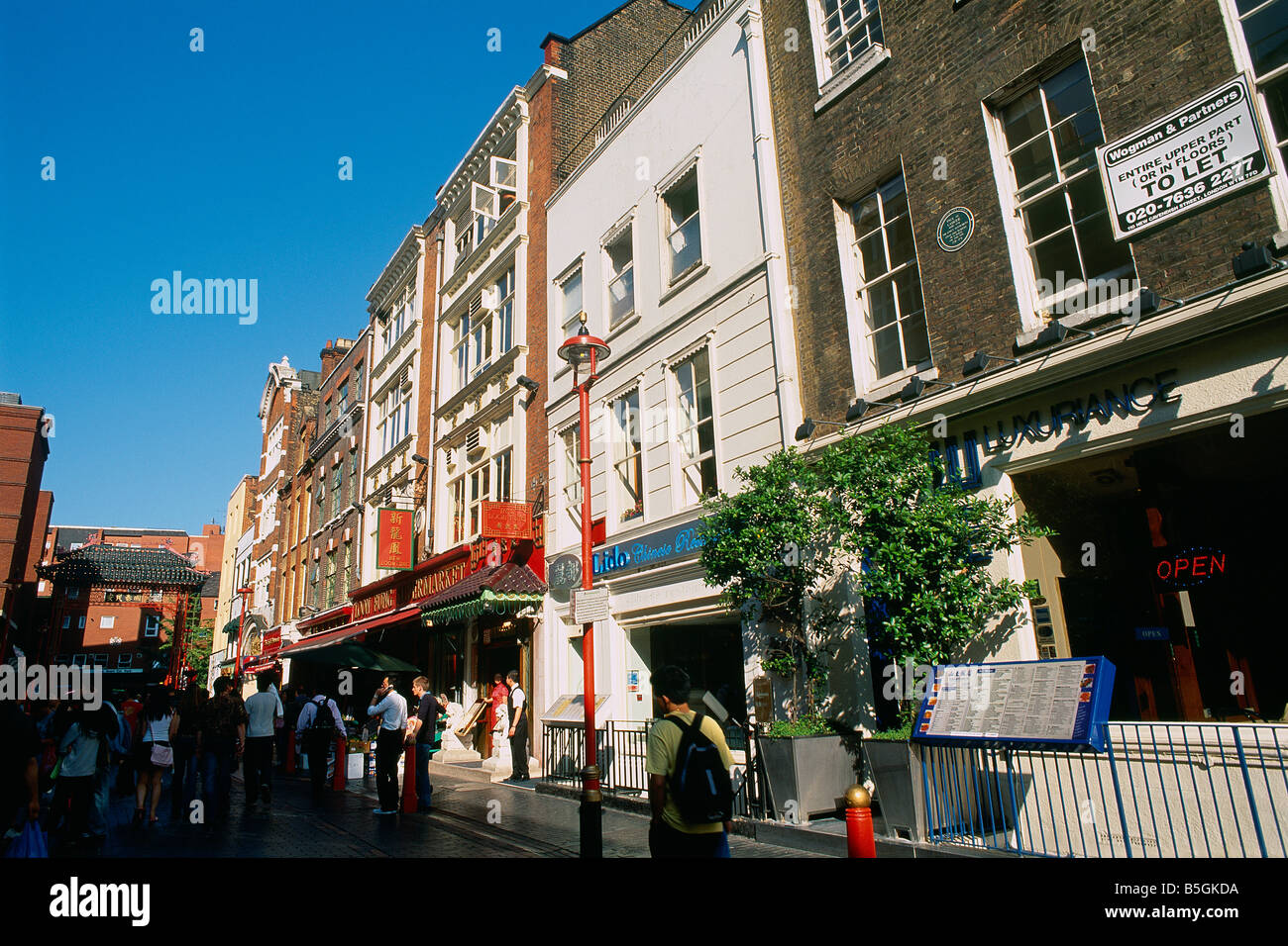 Great Britain - London - Soho district - Chinatown Stock Photo - Alamy