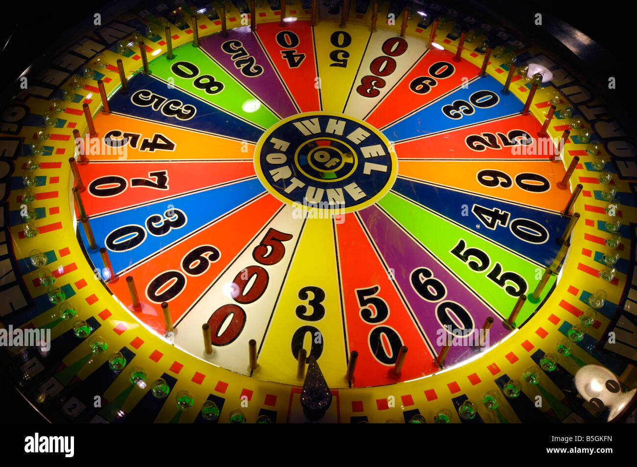 Wheel of Fortune Stock Photo - Alamy