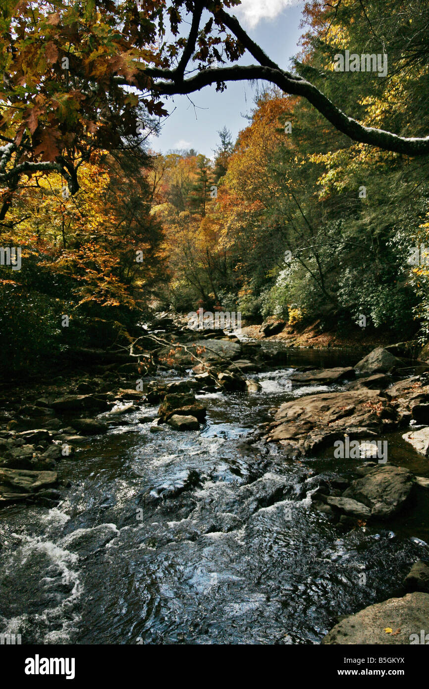 Cullasaja River in North Carolina Stock Photo - Alamy