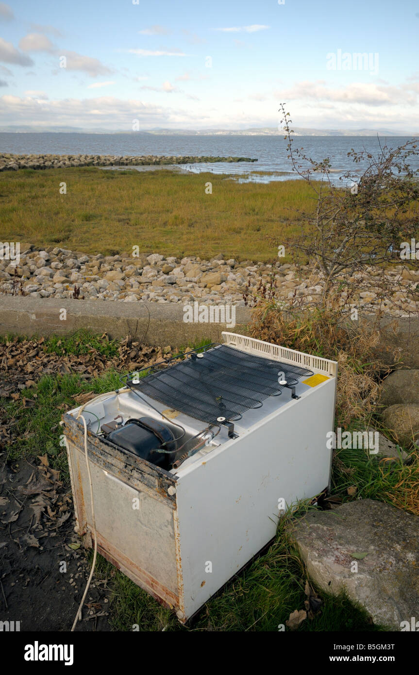 Dumped refrigerator hi-res stock photography and images - Alamy