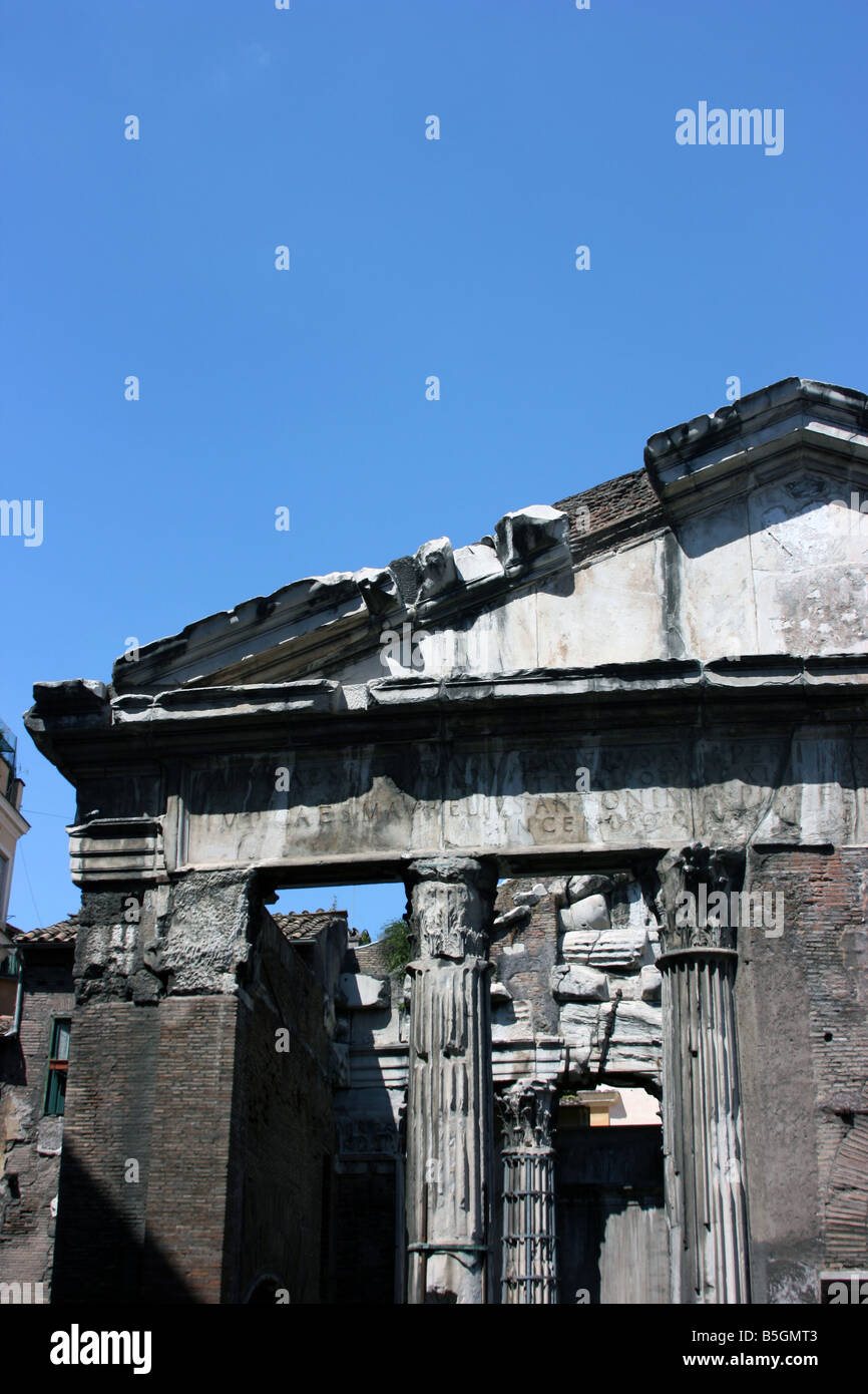 Portico of Octavia, Rome, Italy Stock Photo - Alamy