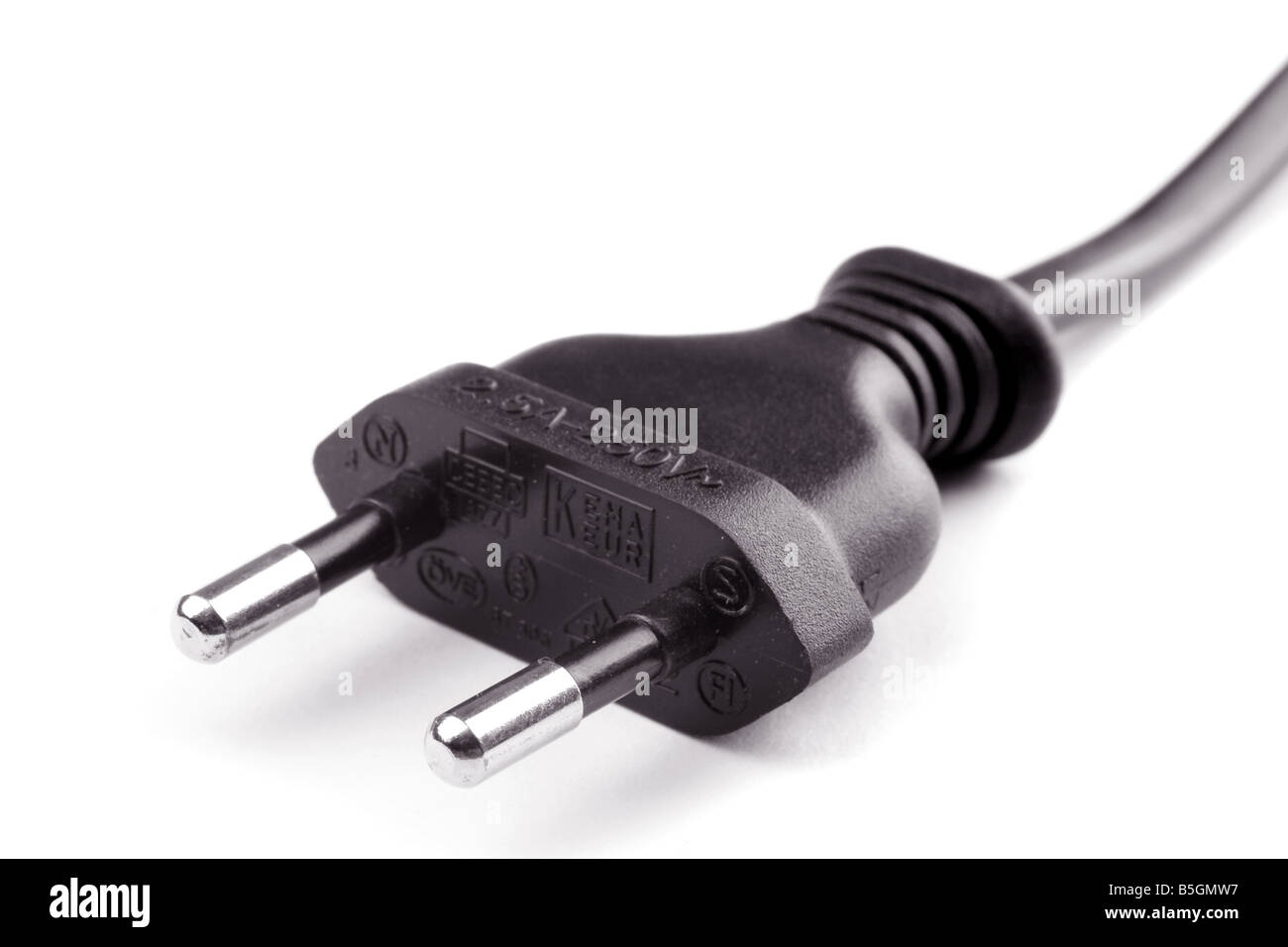 Power outlet plug european Cut Out Stock Images & Pictures - Alamy