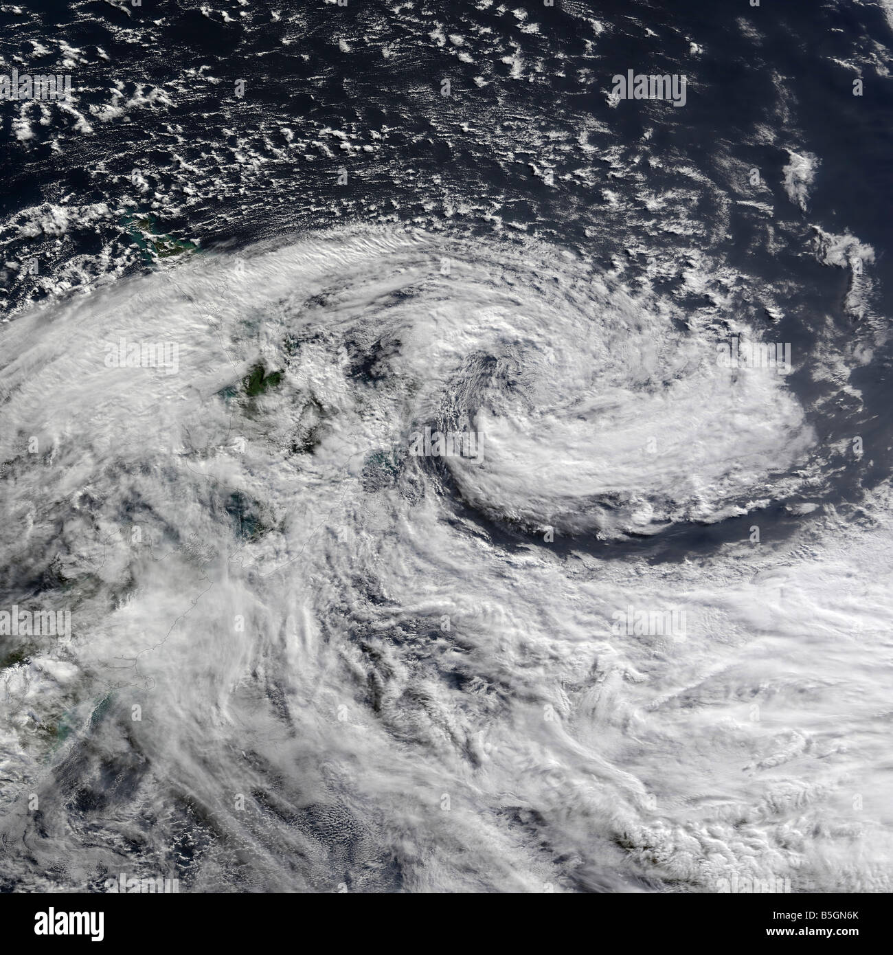Satellite image winter storm hi-res stock photography and images - Alamy