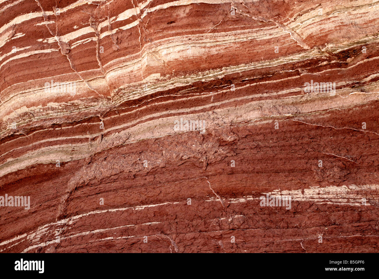Israel Amir mountain Geology layers in the rock Stock Photo - Alamy