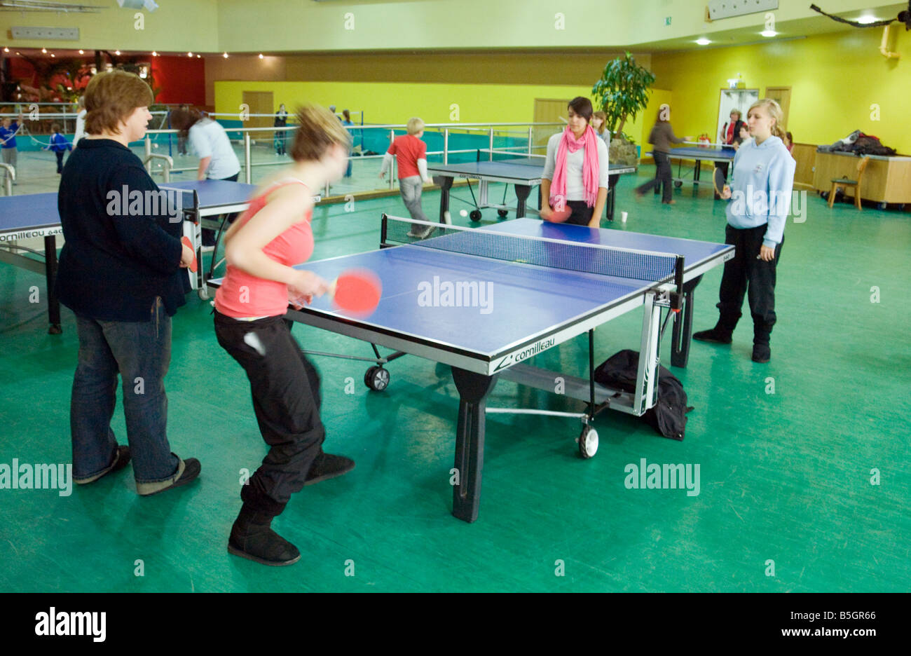 people playing "table tennis Stock Photo - Alamy