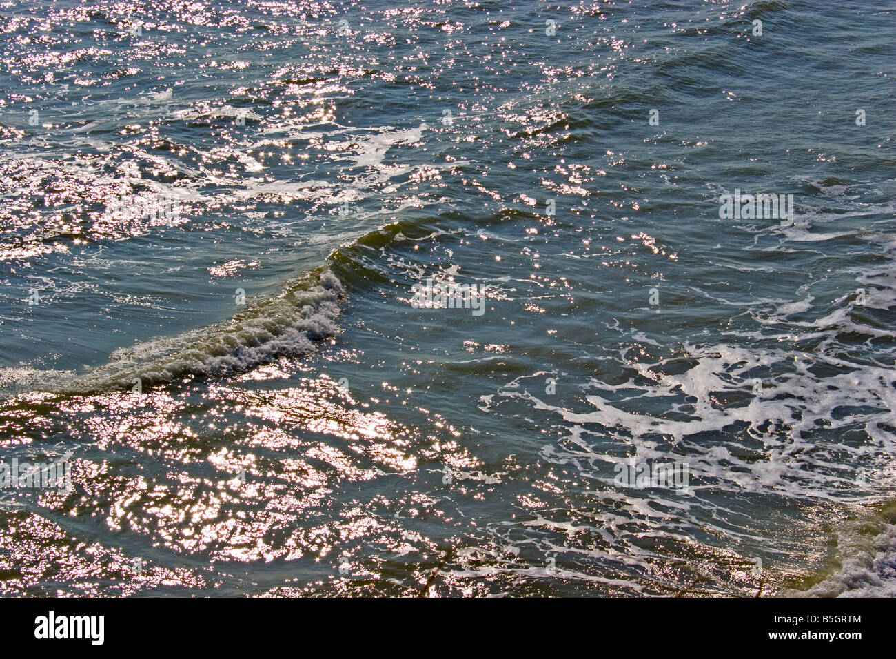 Light on Sea Stock Photo - Alamy