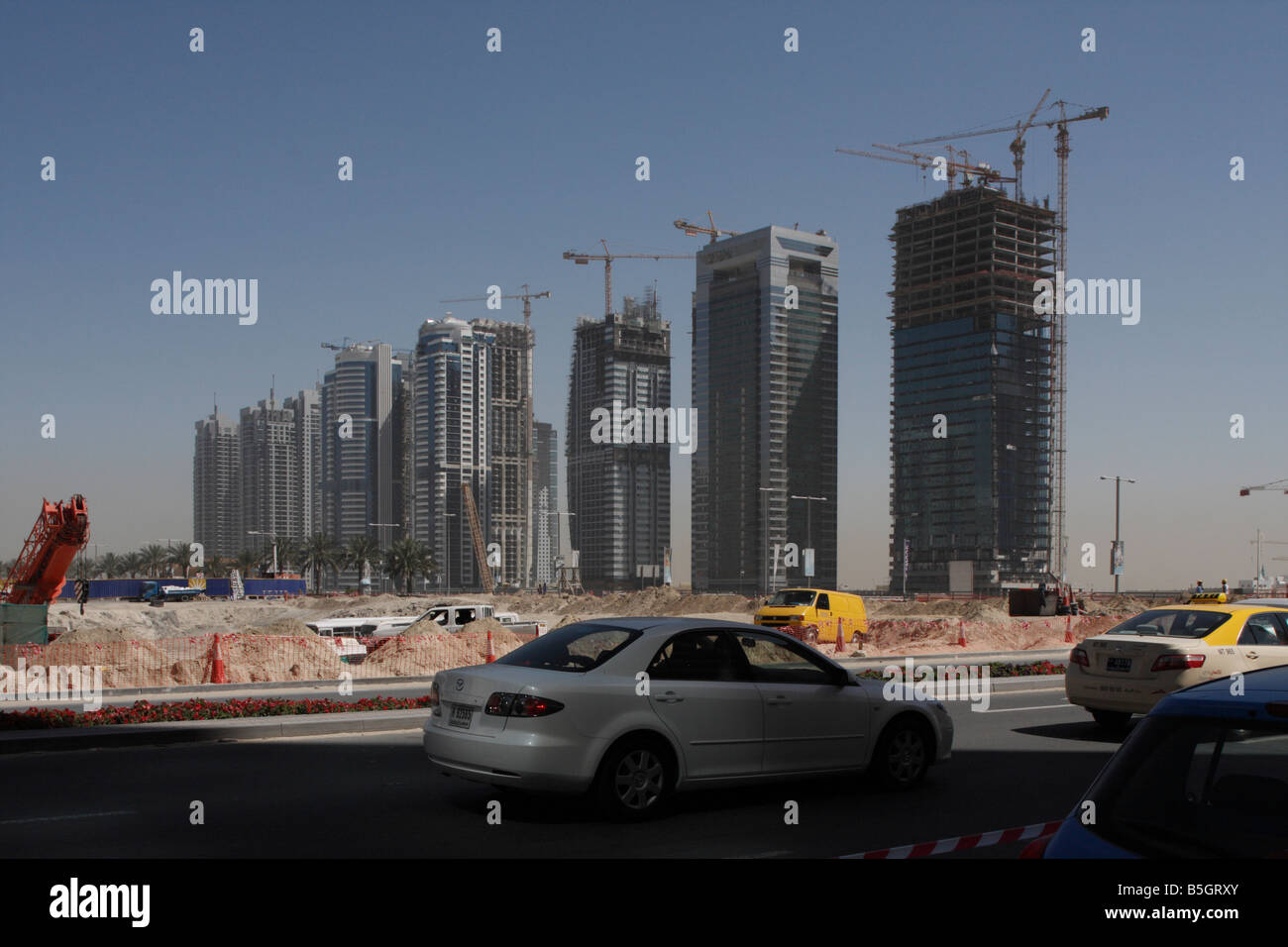 HIGH RISE BUILDINGS IN DUBAI Stock Photo - Alamy