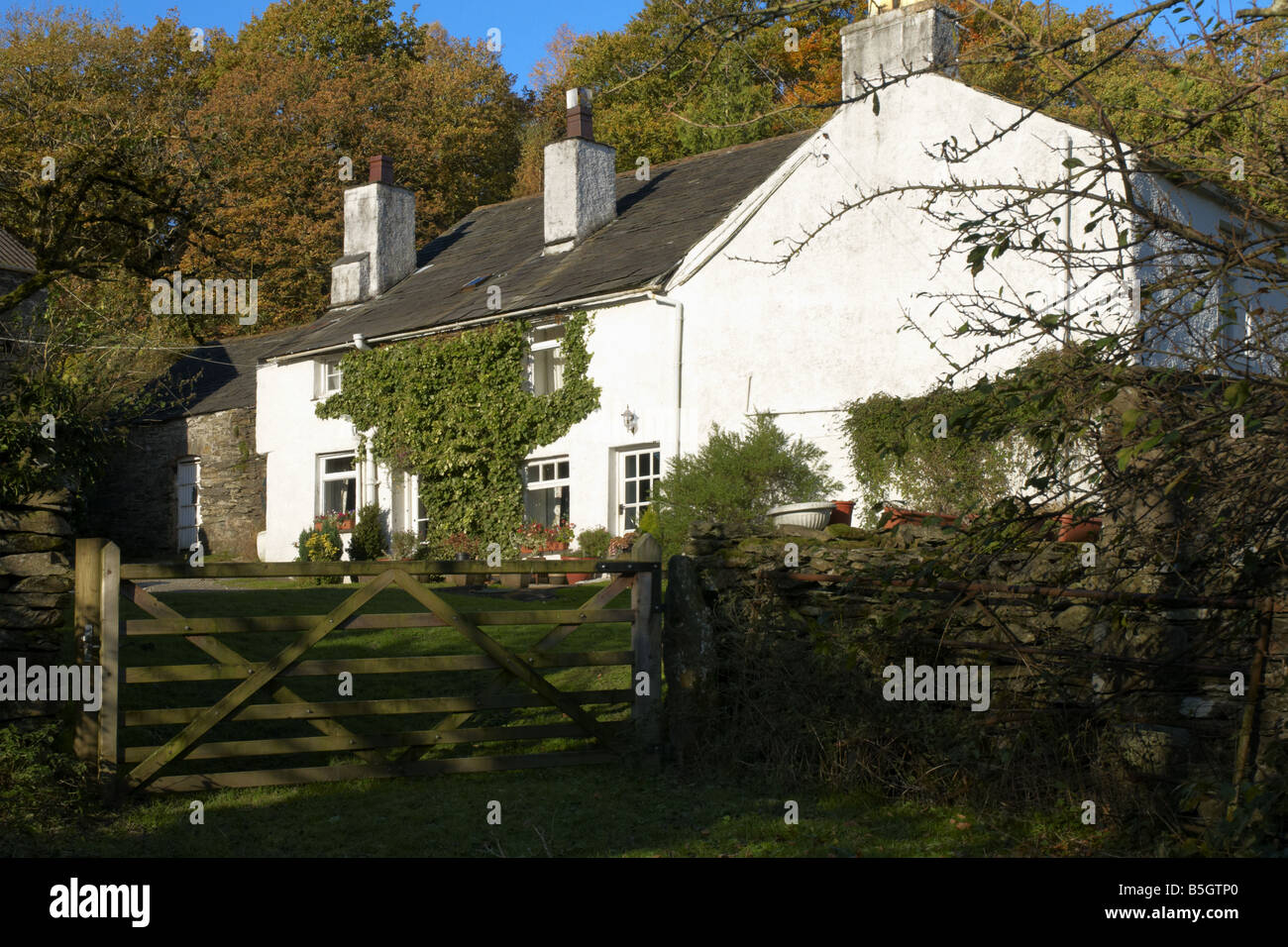 Peaceful Cottage Retreat Stock Photo - Alamy