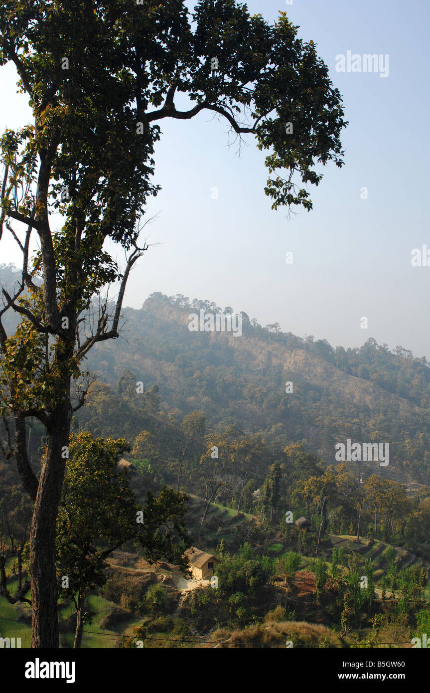 Hills of western Nepal Stock Photo - Alamy