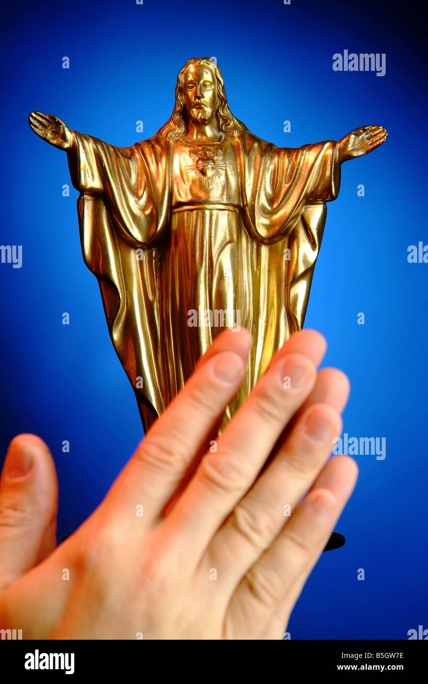 Devotional figure hi-res stock photography and images - Alamy