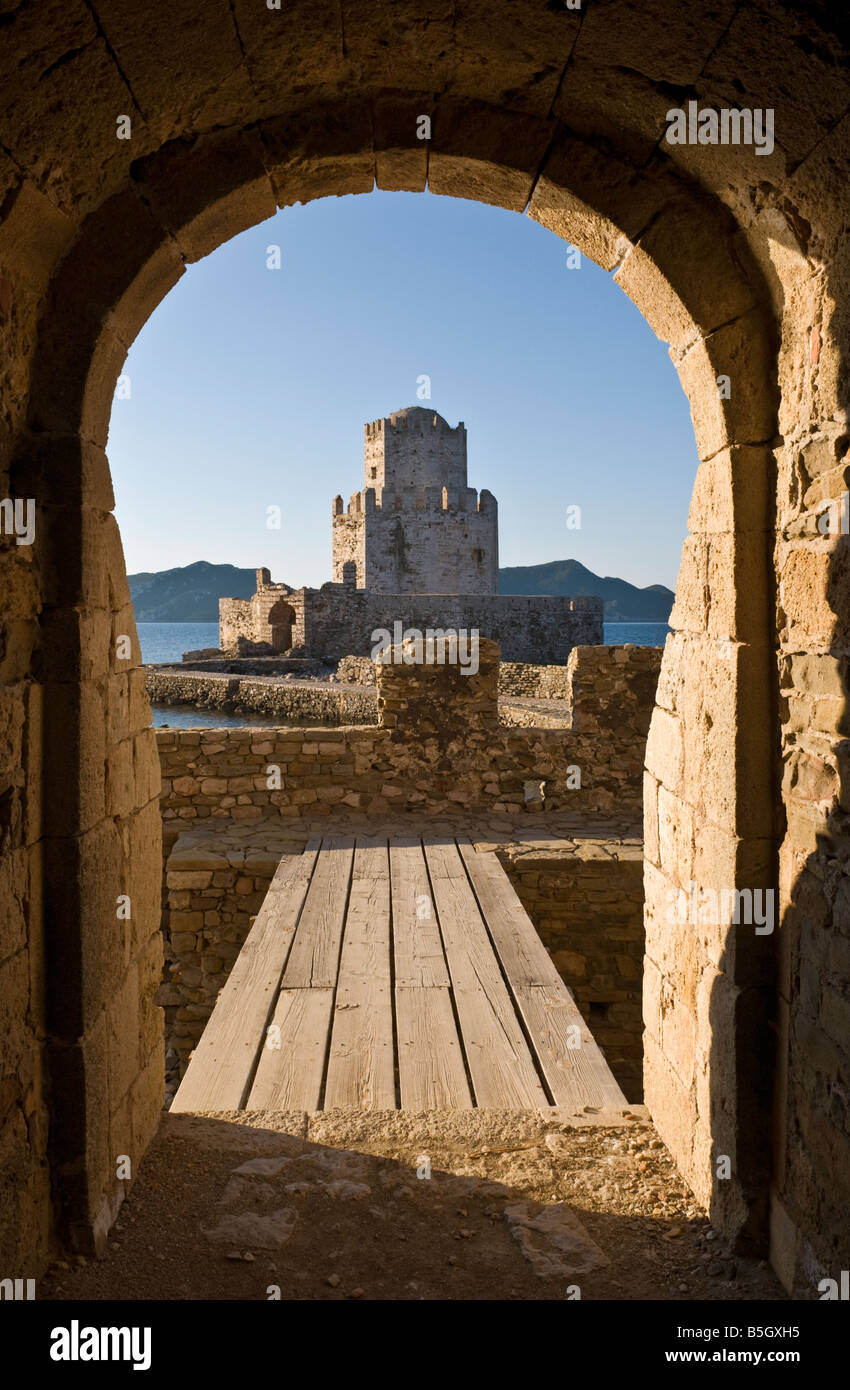 Fortified methoni hi-res stock photography and images - Alamy