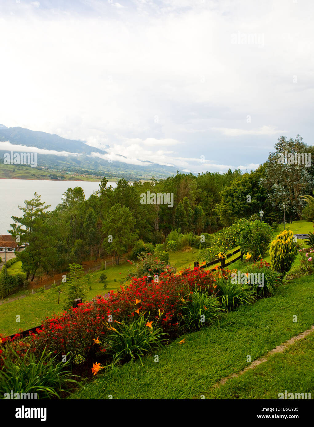 Calima Lake in Colombia Stock Photo - Alamy